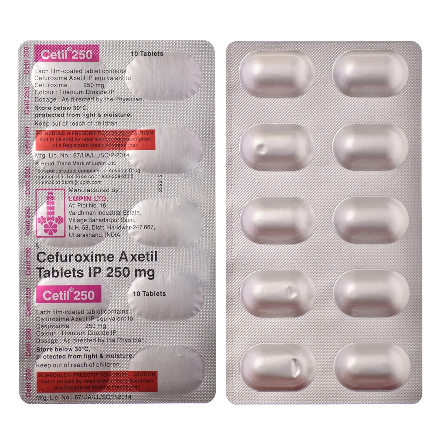 Cetil 250 - Strip of 10 Tablets : Amazon.in: Health & Personal Care