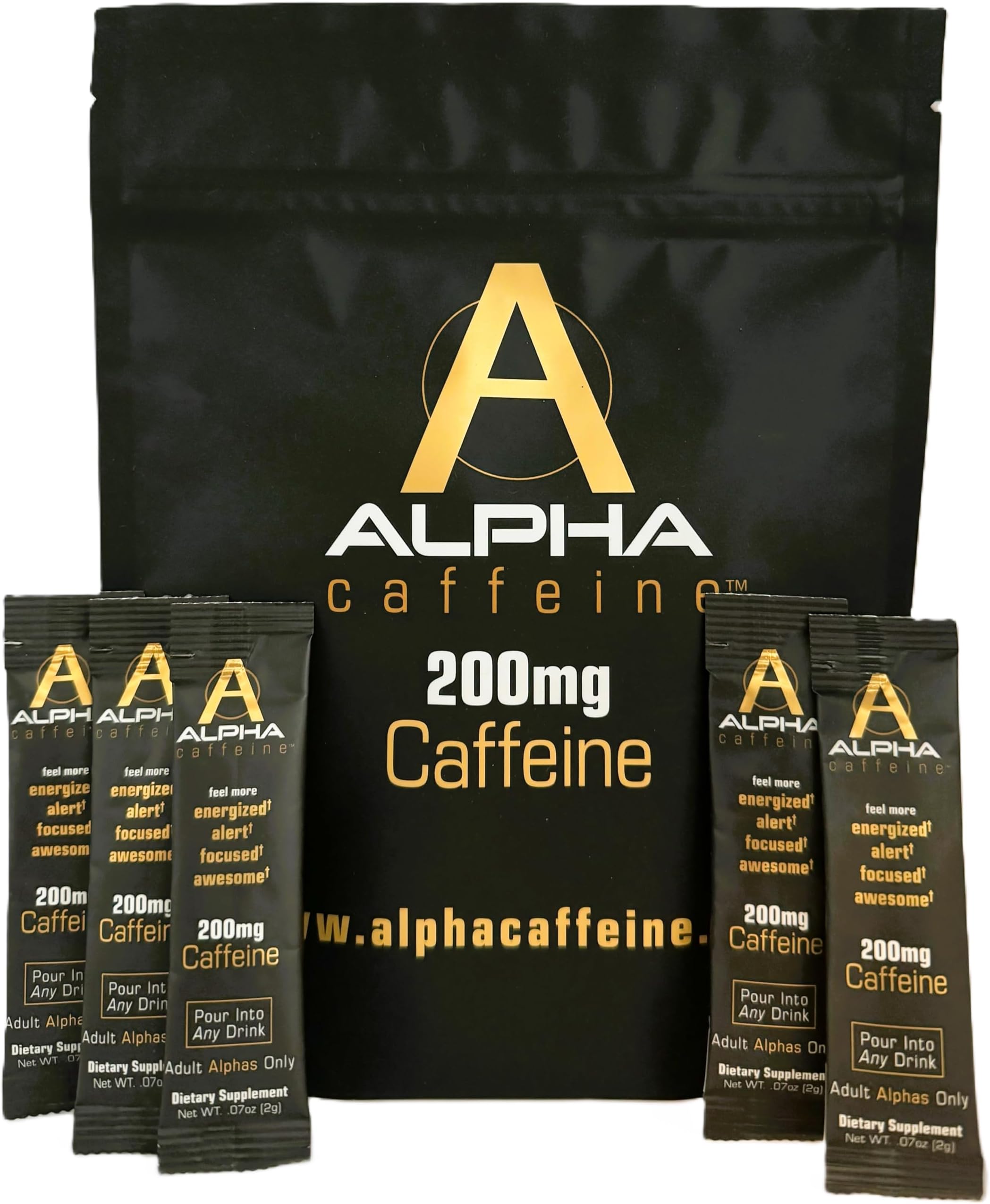 Amazon.com: Alpha Caffeine Drink Energizer I Energy Boost Any Drink I ...