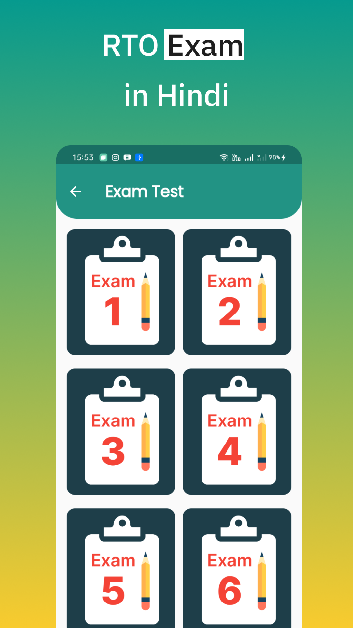 RTO Exam in Hindi - App on Amazon Appstore