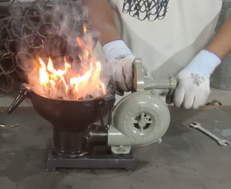 Watch SIMOND STORE Blacksmith's Forge with Hand Blower on Amazon Live
