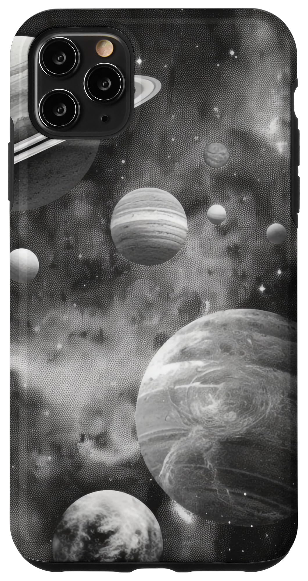 Black And White Astronomy Planets