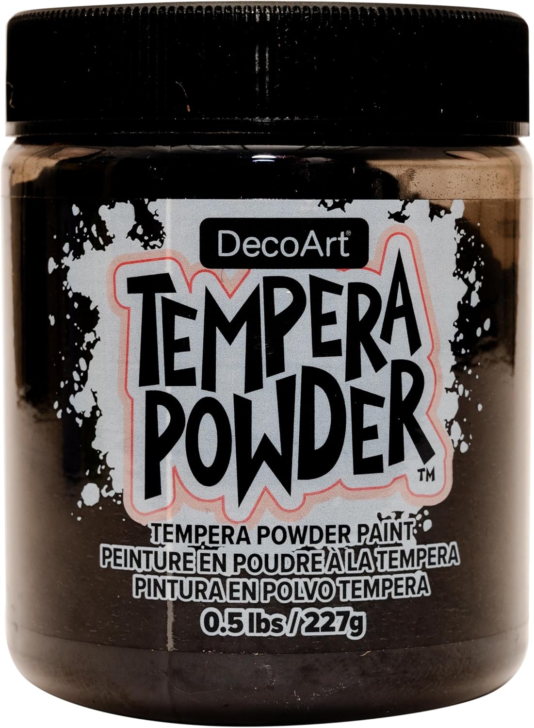 Amazon.com: DecoArt Tempera Powder 0.5lb - Black