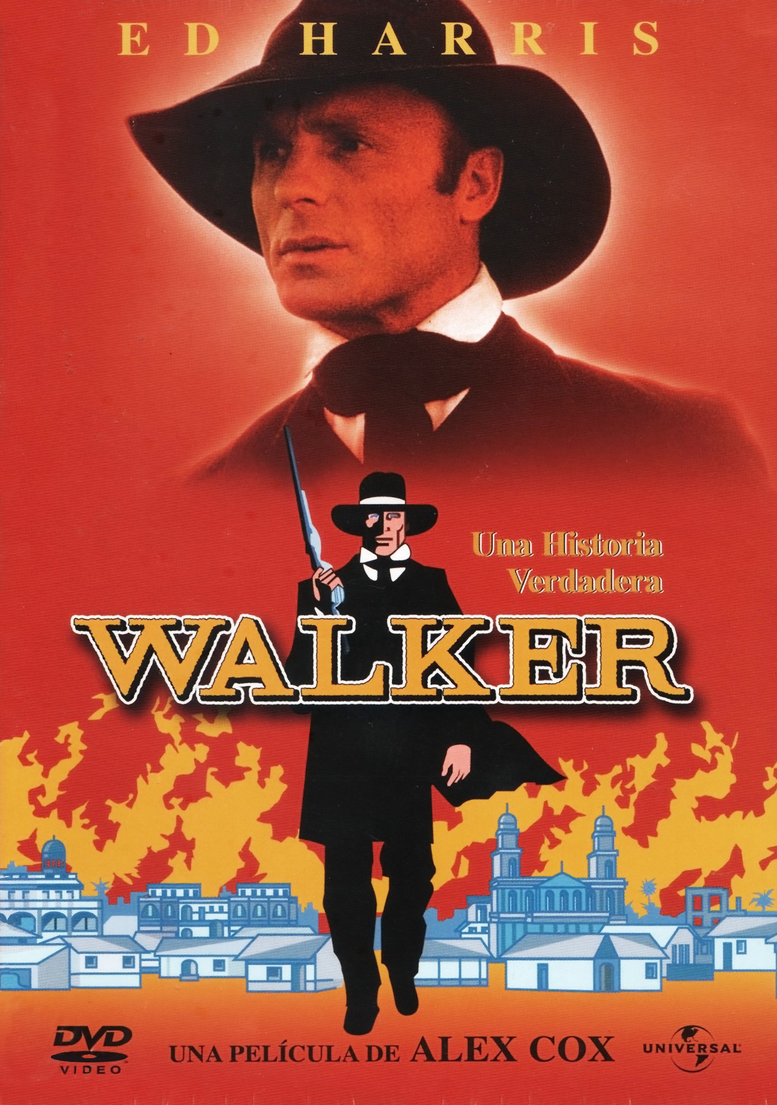 Walker [DVD] [2005]: Amazon.co.uk: Ed Harris, Richard Masur, Rene ...