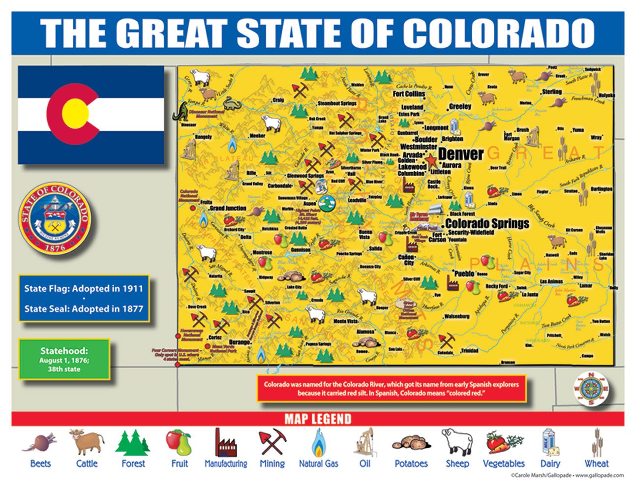Colorado State Map