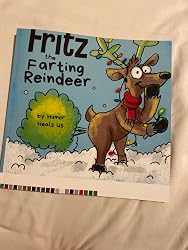Amazon.com: Fritz the Farting Reindeer Interactive Farting Toy Book ...