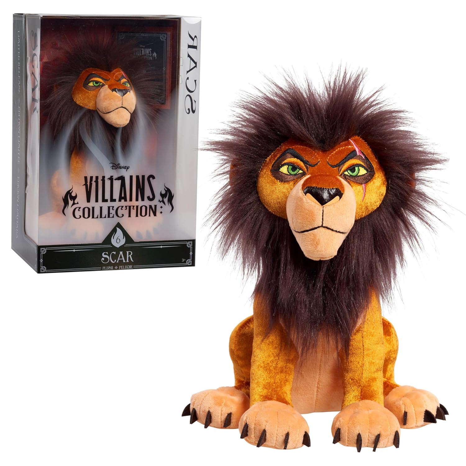 Buy Just Play Disney Villains - Scar, Kids Toys for Ages 3 Up Online at ...