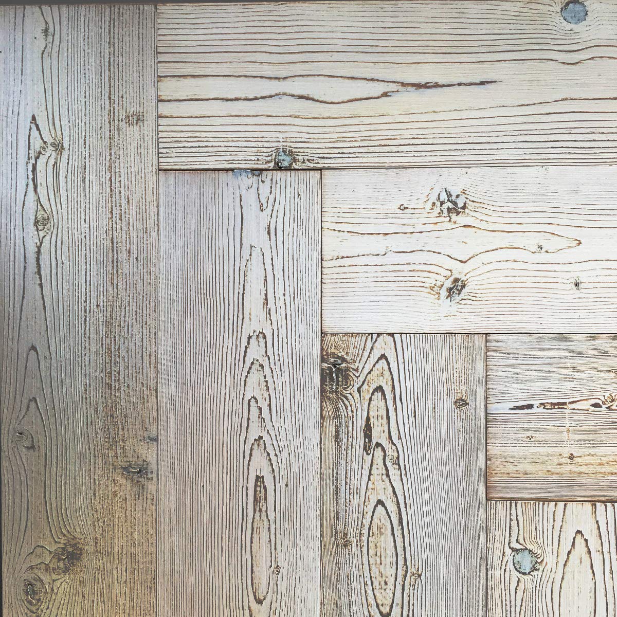 Buy Peel and Stick Wood Wall Panels, Solid Wood Planks DIY Easy Peel ...