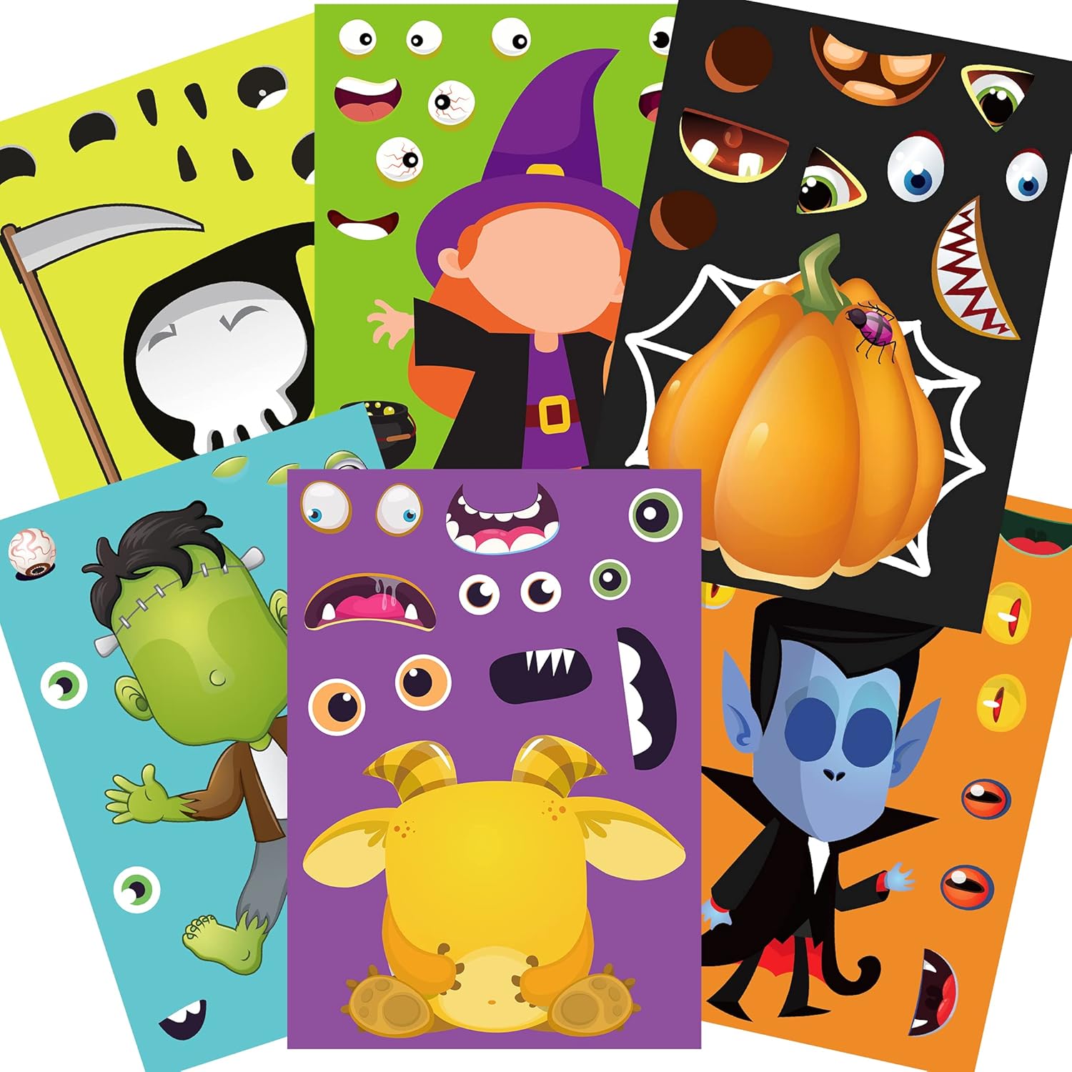 Funnlot Halloween Games For Kids 30 Pcs Make Your Own Halloween funnlot-halloween-games-for-kids-30-pcs-make-your-own-halloween