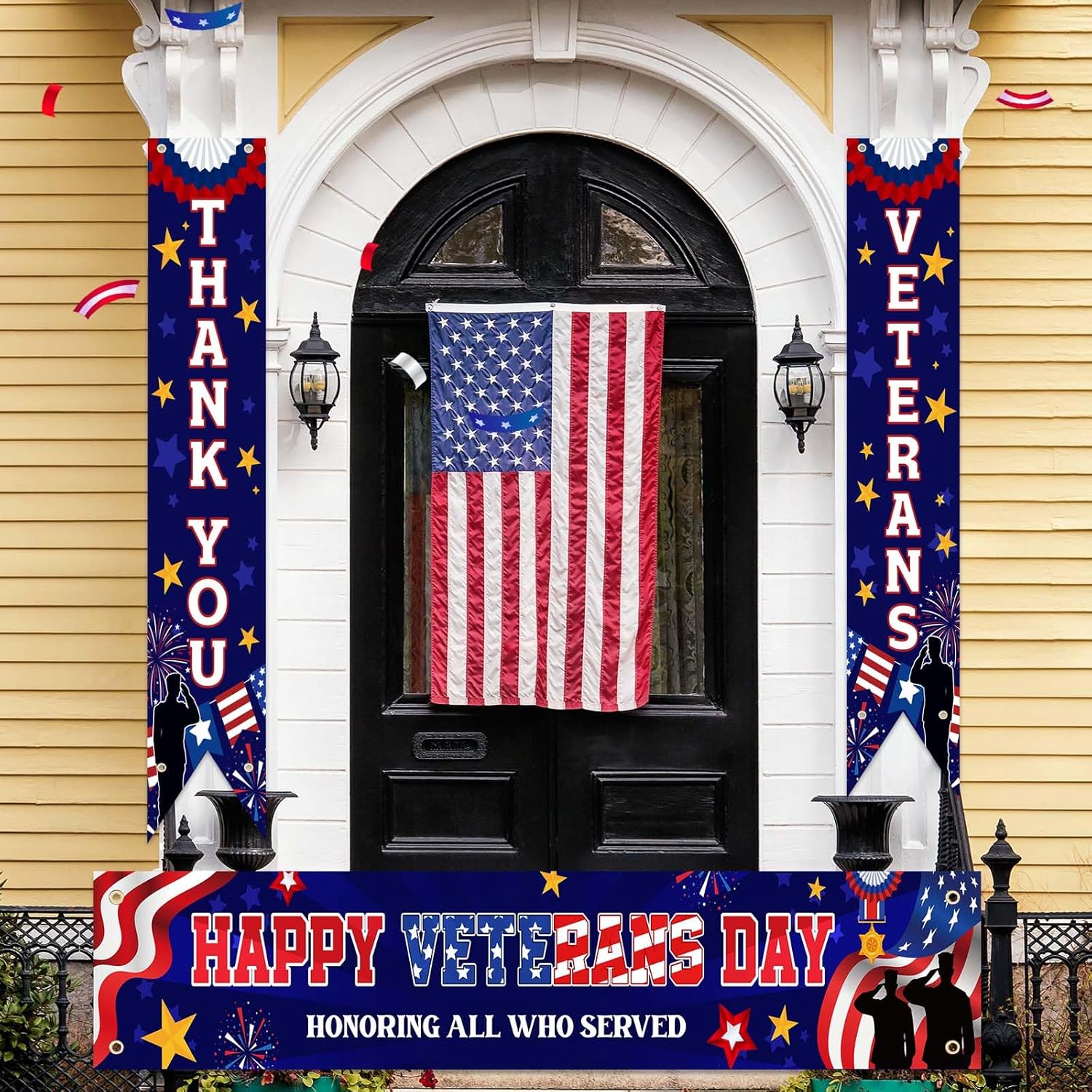 Amazon.com : Remagr Veterans Day Decorations Thank You Veterans Day ...
