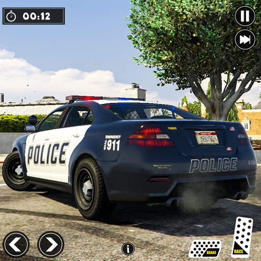 Real Open World Police Car Driving Chase Urban City Gangster: Cop Car ...