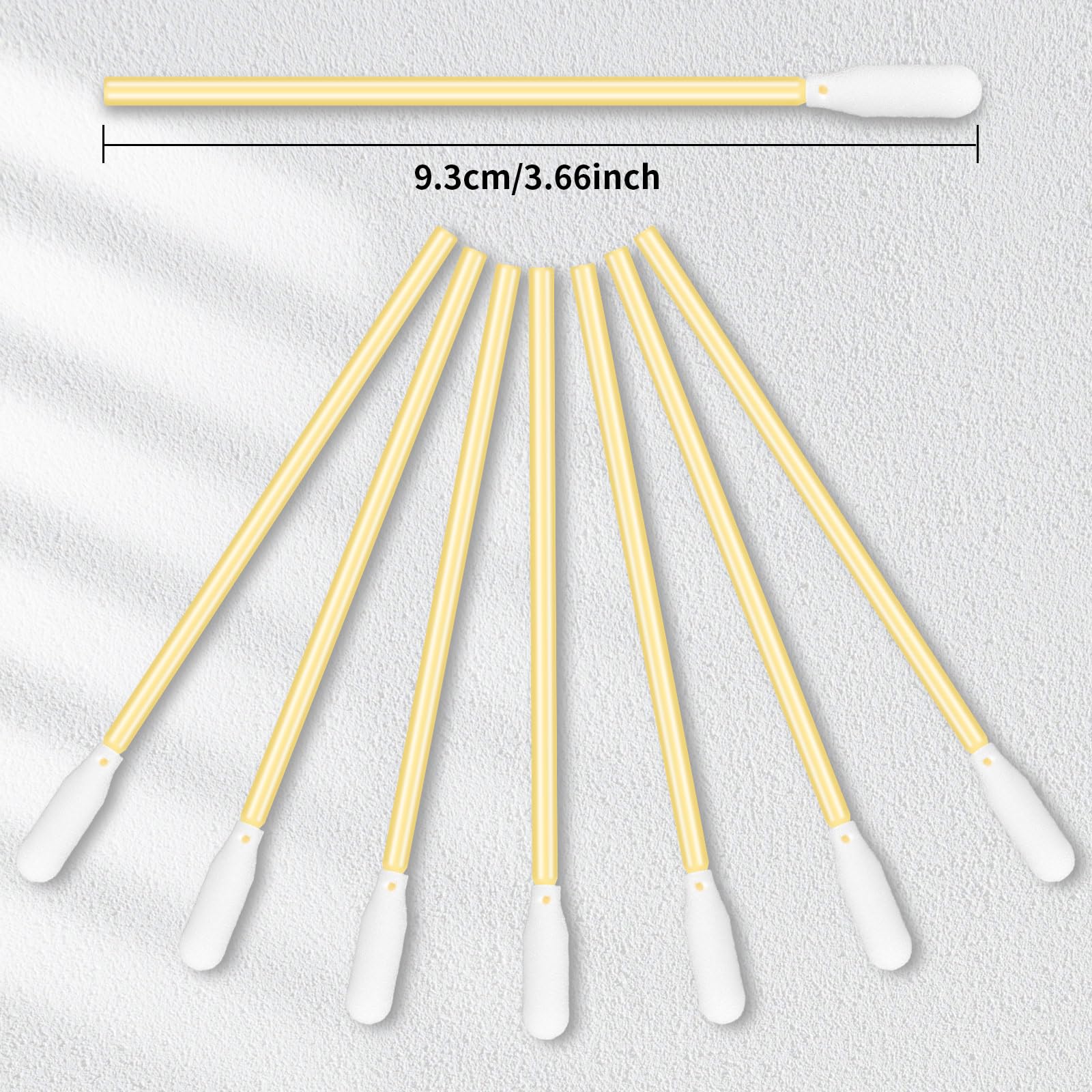 Snapklik.com : Chinco 200 Pieces Foam Swab Sponge Swab Foam Tips Sponge ...