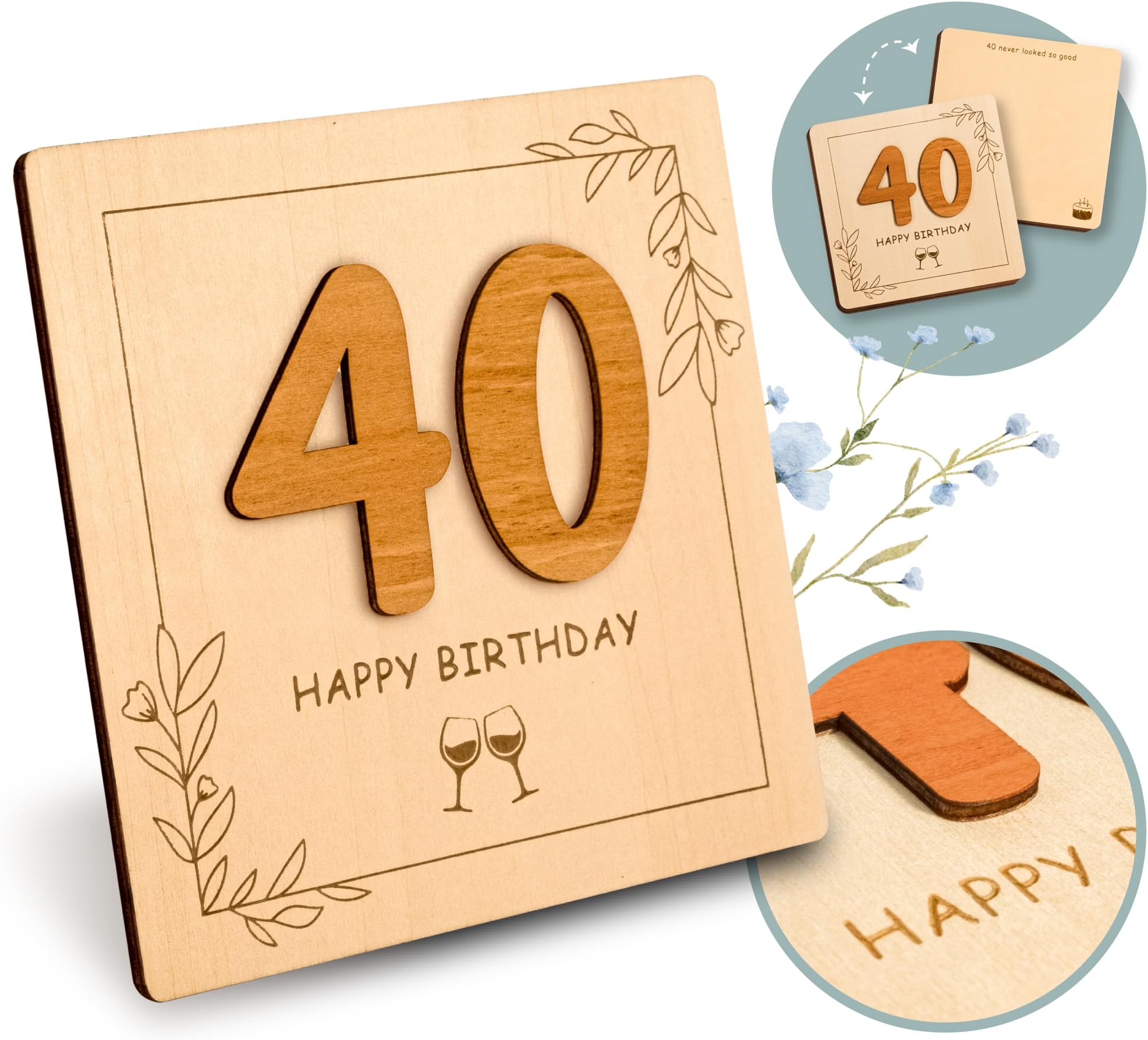 Amazon.com : MOCO PAPER Funny Birthday Card For Men Women, Ideal ...