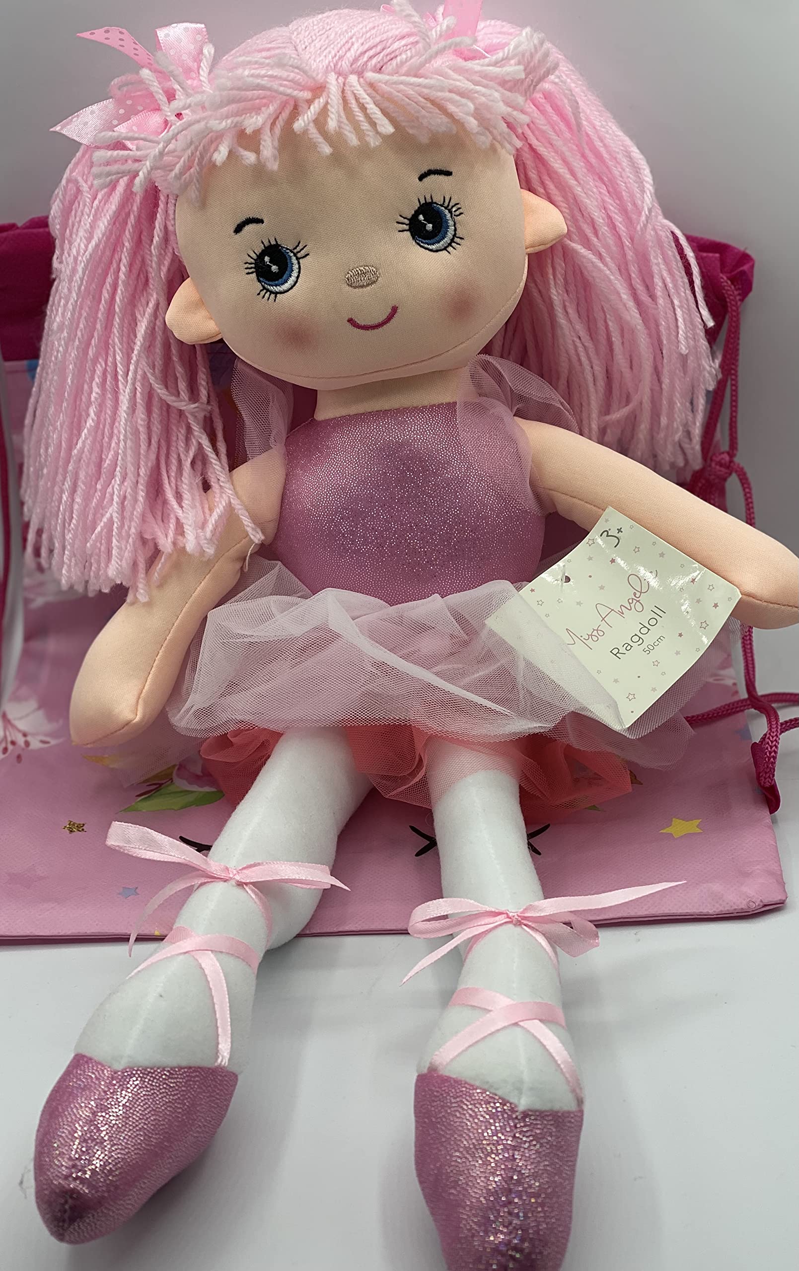 R.I Gift Express Ballerina Rag Doll : Amazon.co.uk: Toys & Games