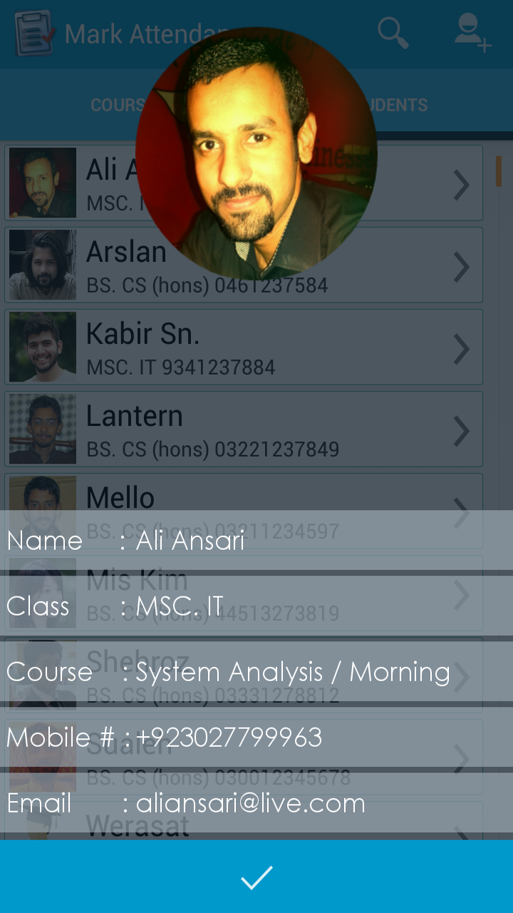 Mark Attendance - App on the Amazon Appstore