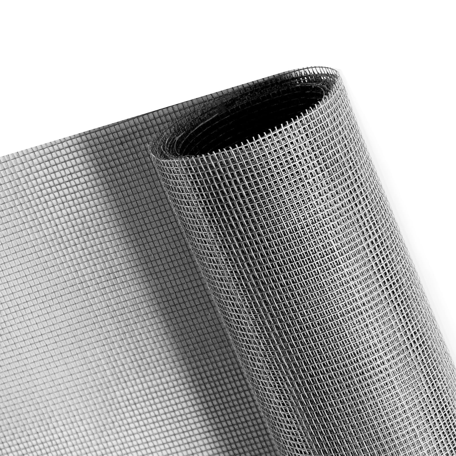 NeatiEase Window Screen, 48"x118" Adjustable Flexible Fiberglass Screen ...