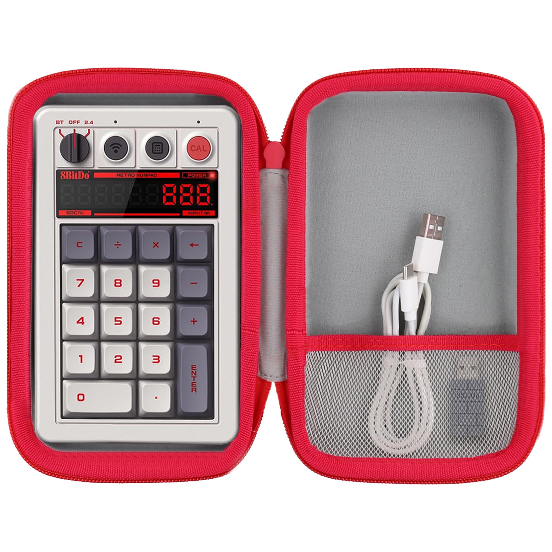 Amazon.com: co2CREA Hard Travel Case Compatible with 8BitDo Retro 18 ...