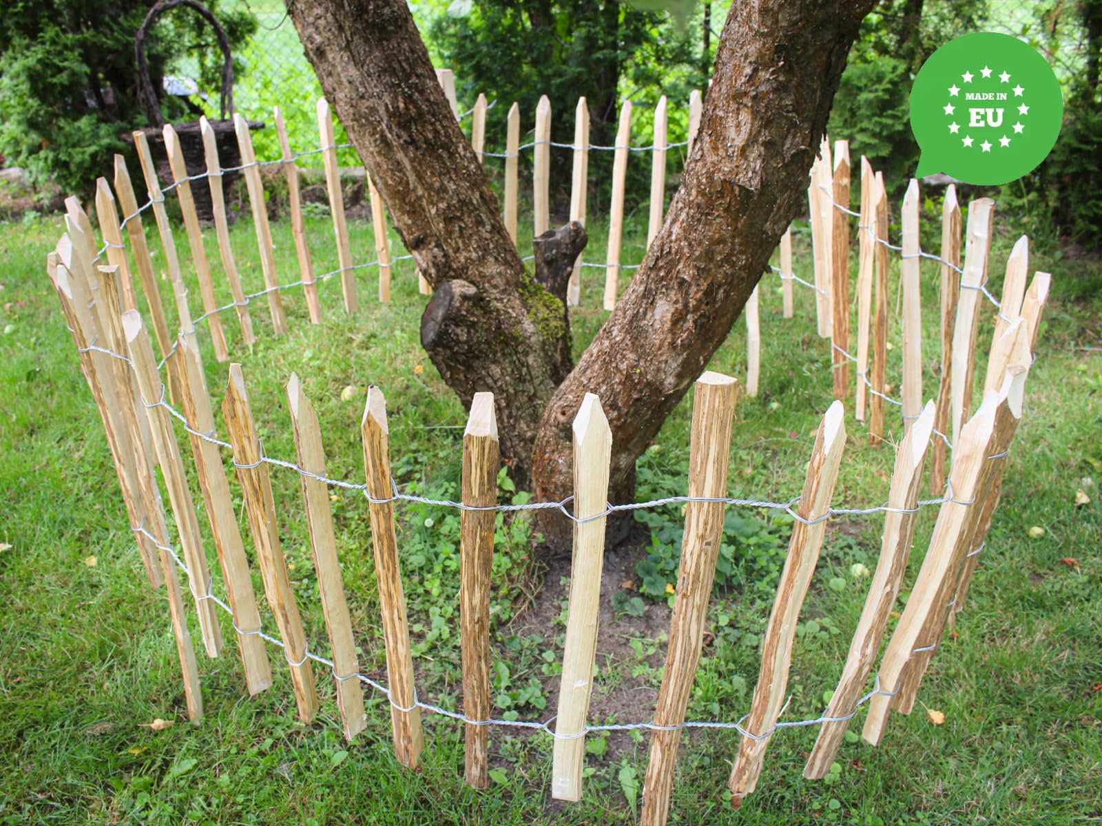 Ornamental Wood Fence Posts Fencing & Gates | Garden & Landscaping