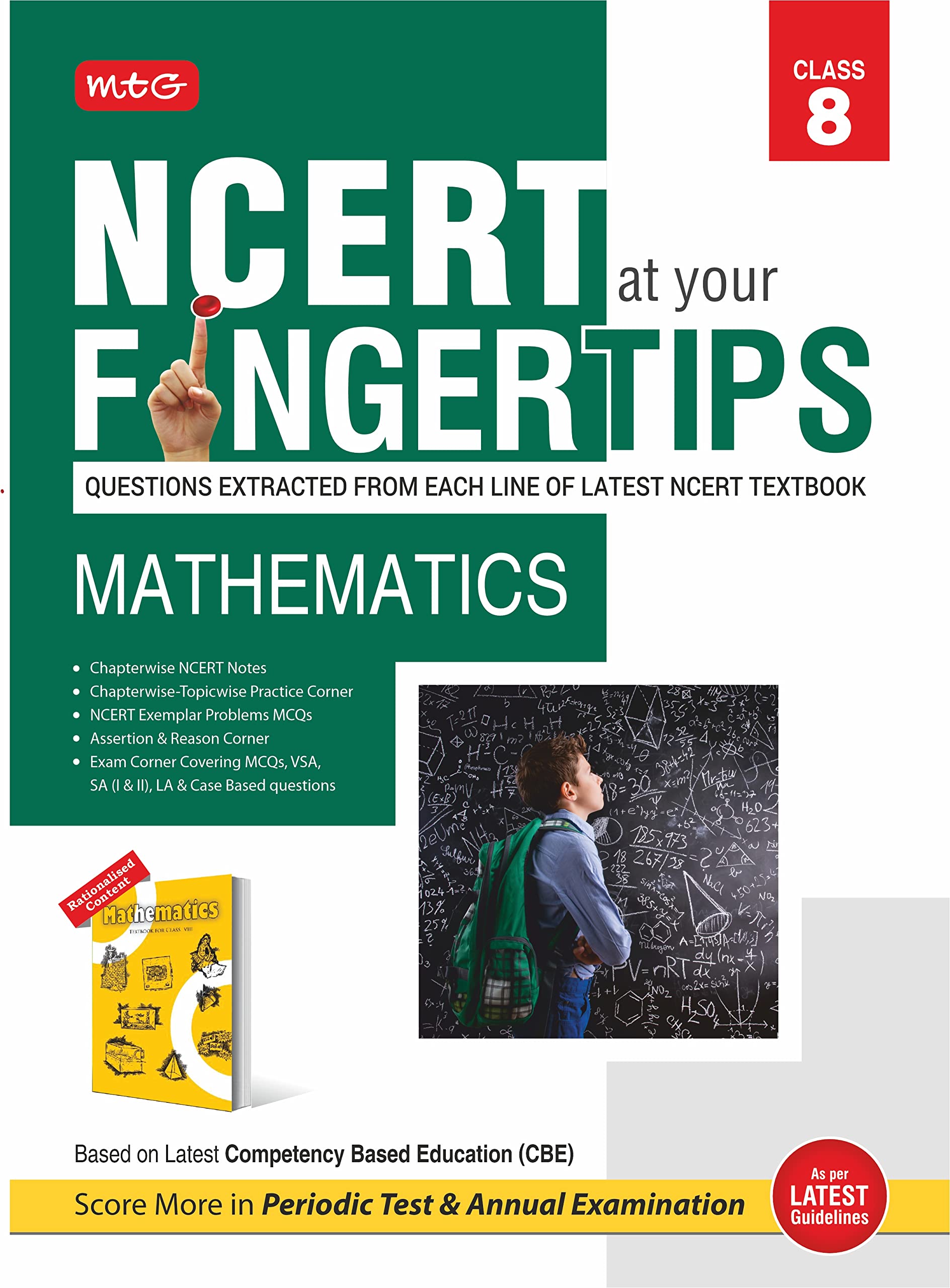 MTG NCERT at your Fingertips Class 8 Mathematics - Chapterwise ...