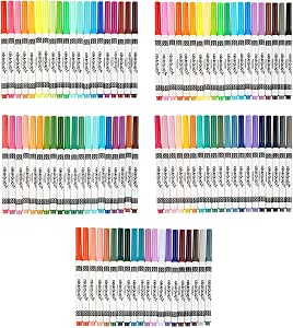Amazon.com: 100 Count Color Round Tip Washable Marker Set by Creatology ...