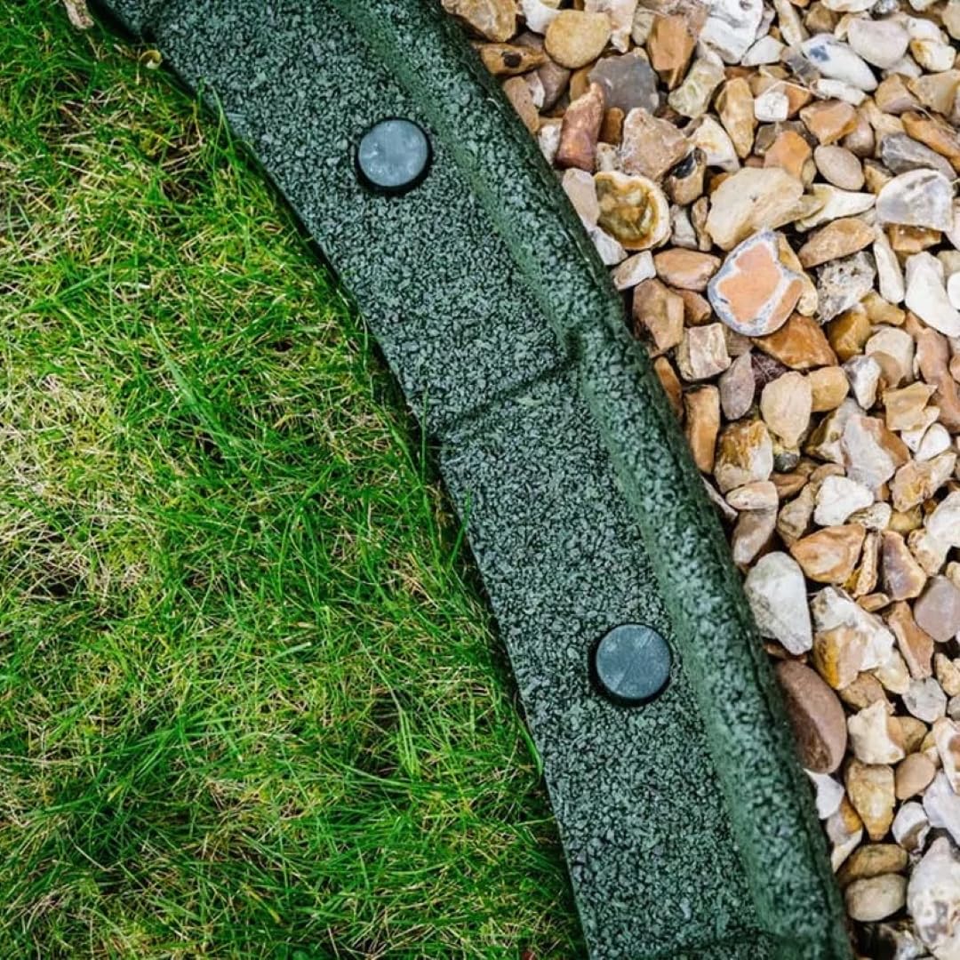 EcoBlok Garden Edging Flexible Border Fence Neat Landscaping Completely ...