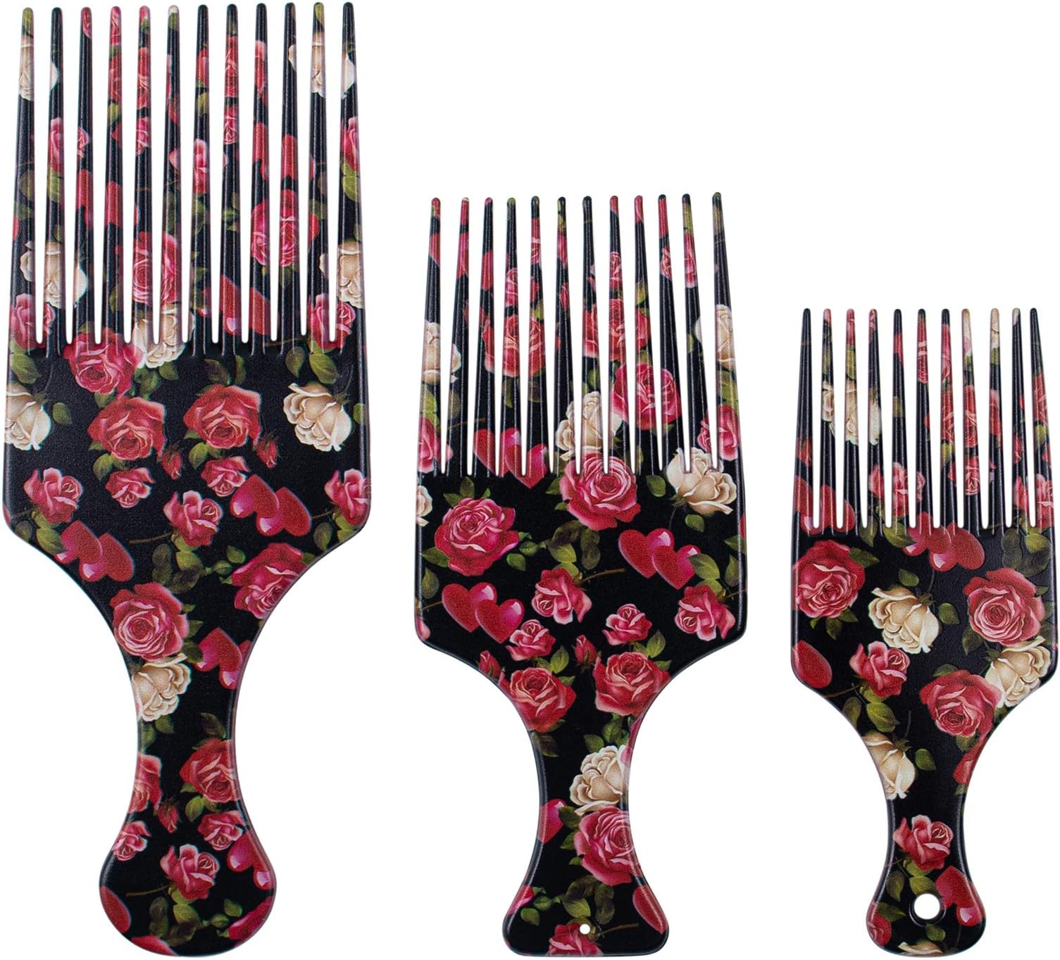 Amazon.com : Goody Comb & Lift Hair Pick, Assorted Colors, 3 Count ...