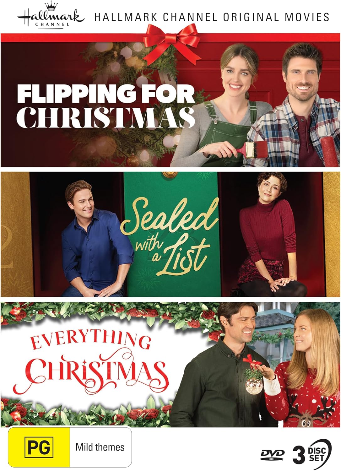 Hallmark Christmas 3 Film Collection (Flipping For Christmas/Sealed ...