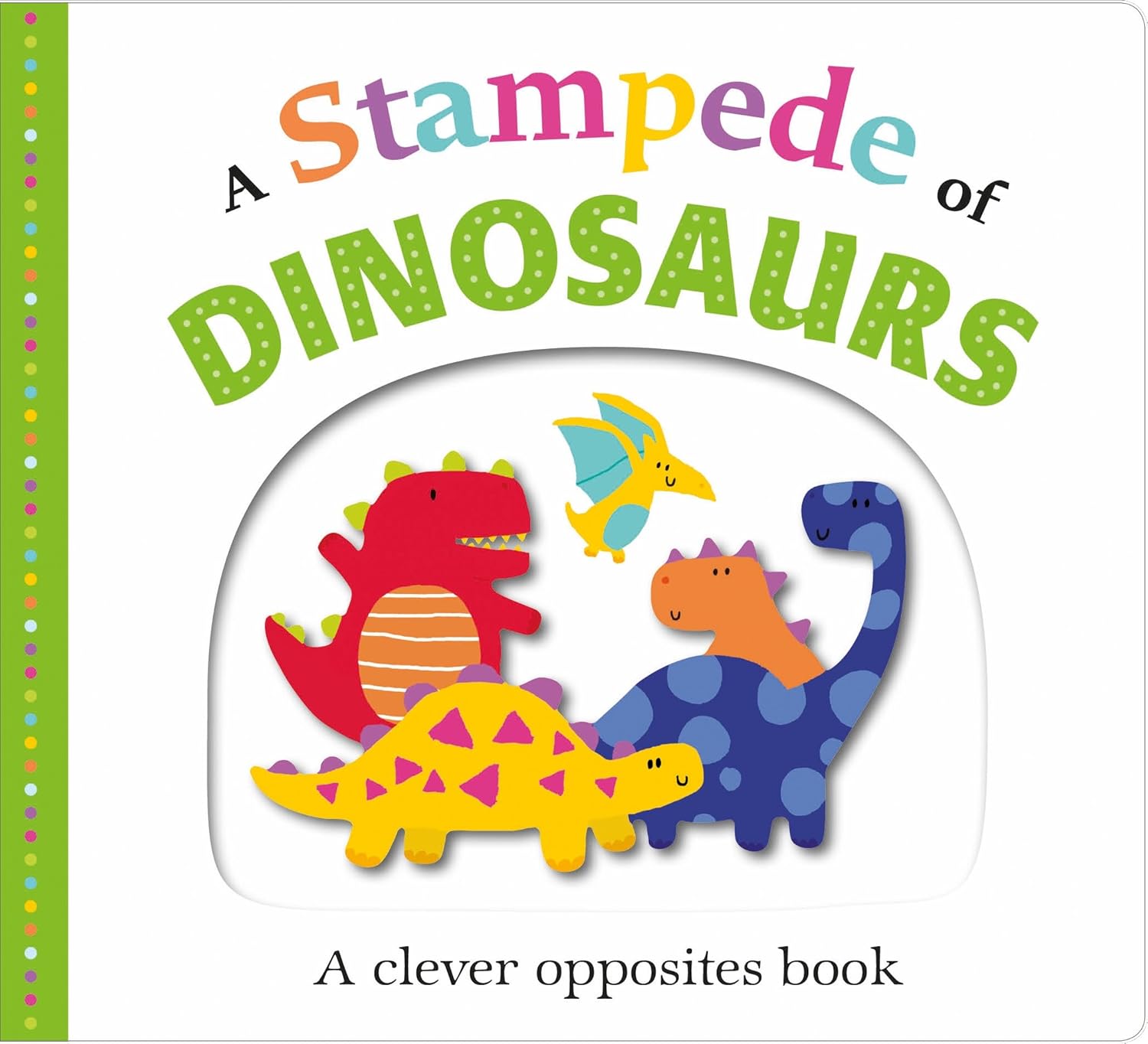 Amazon.com: Picture Fit Board Books: A Stampede of Dinosaurs: A Clever ...