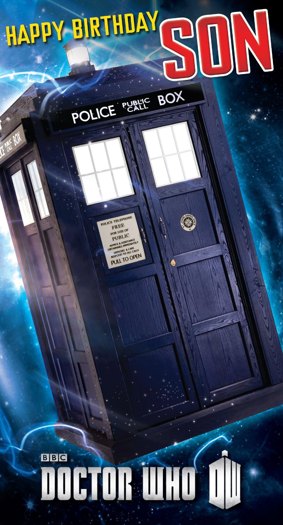 Doctor Who Birthday Card : Amazon.co.uk: Stationery & Office Supplies