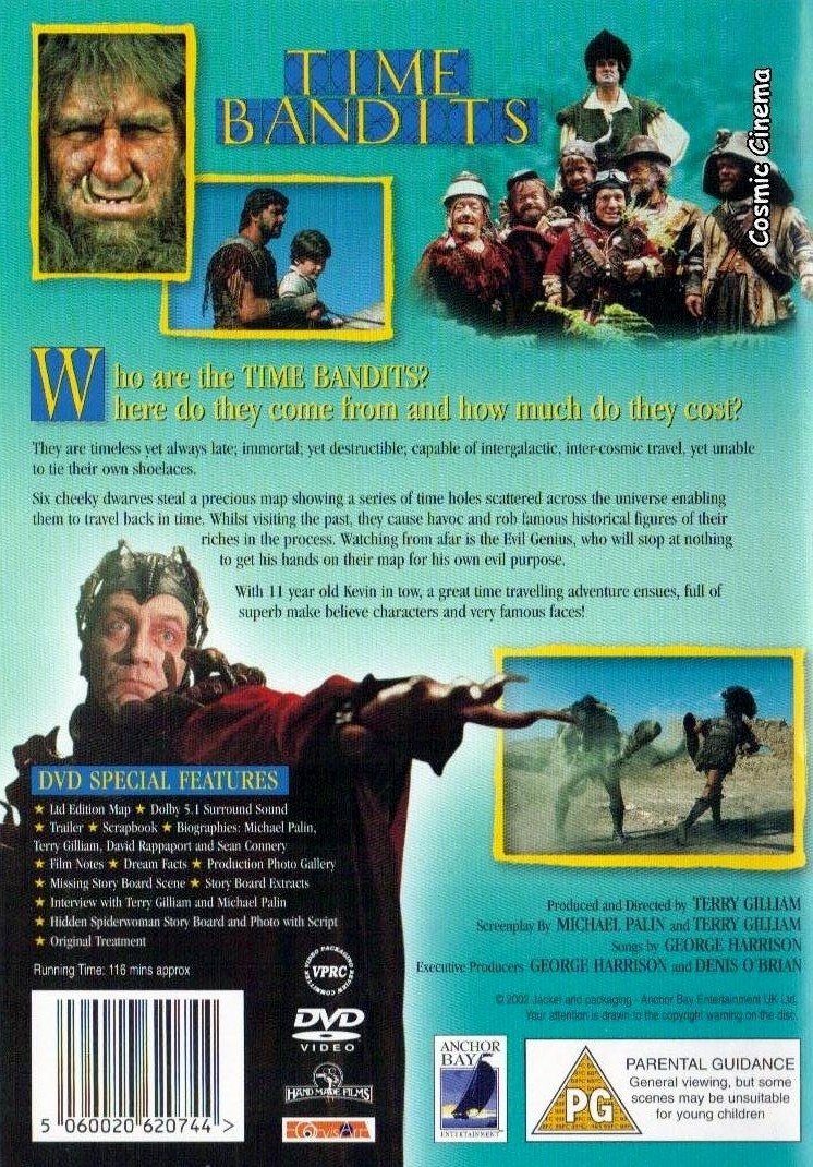 Time Bandits: Amazon.de: Cleese,J., Connery,S., Duvall: DVD & Blu-ray