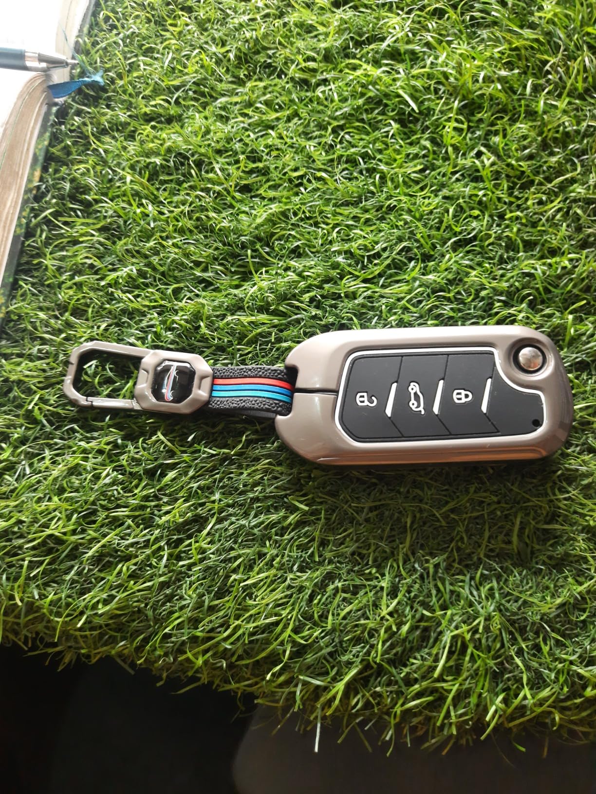 STYLENFLAUNT® Luxury Waterproof Soft Silicon Car Key Shell with ...