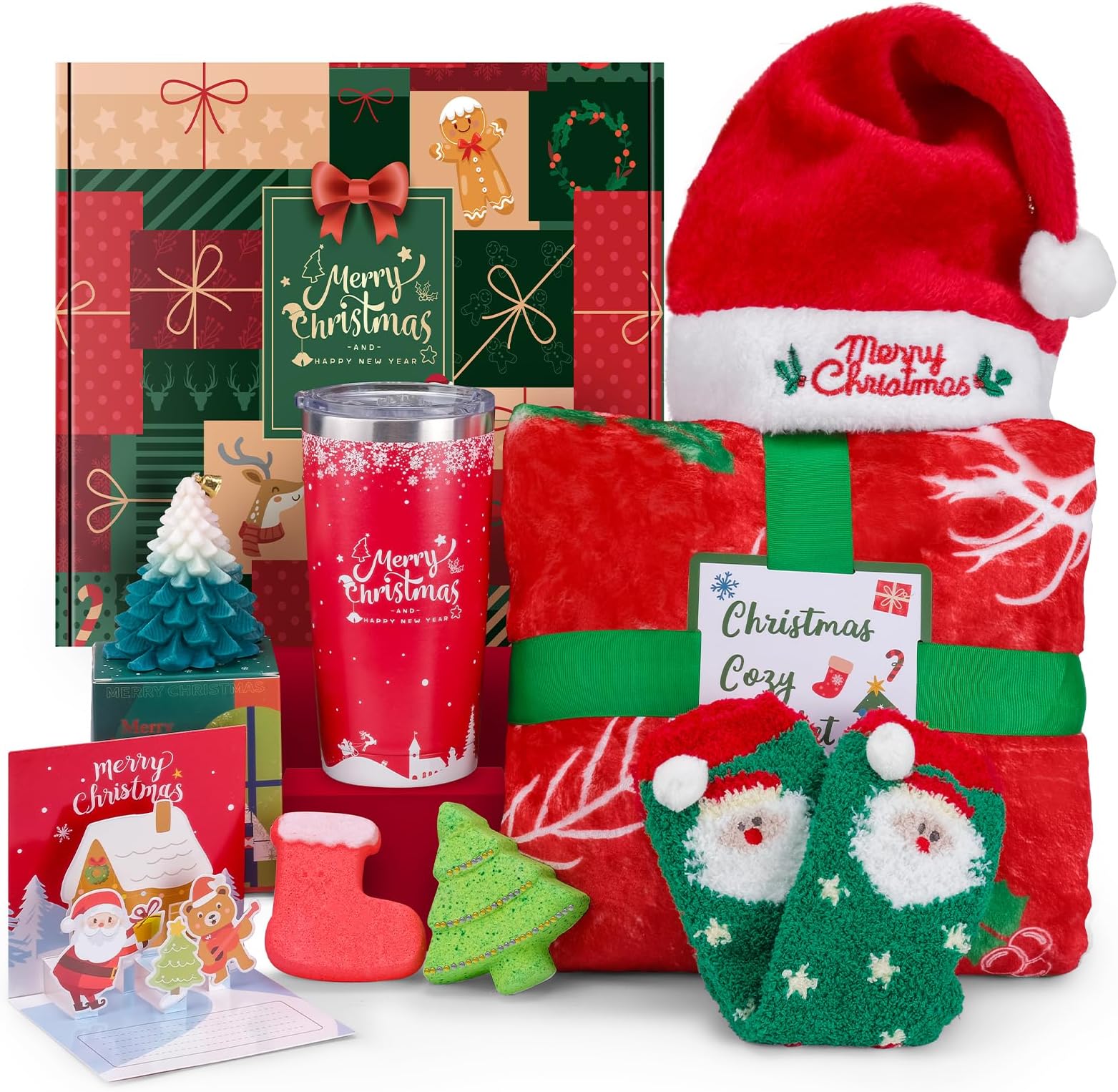 Amazon.com : Christmas Gifts Set for Women - Ideas Relaxing Spa Gift ...