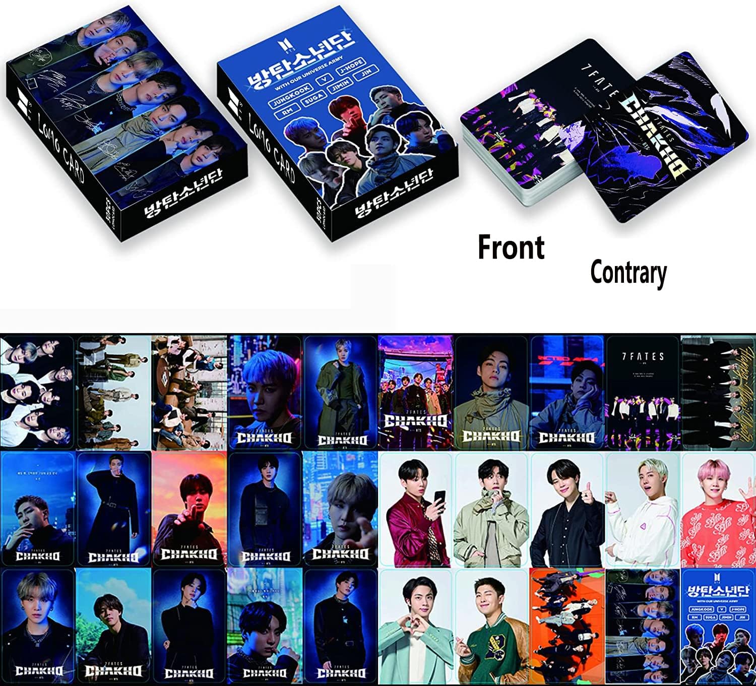 Buy 5 Pack/150 Pcs Kpop Photocards 2022 New Lomo Card Greeting Cards ...