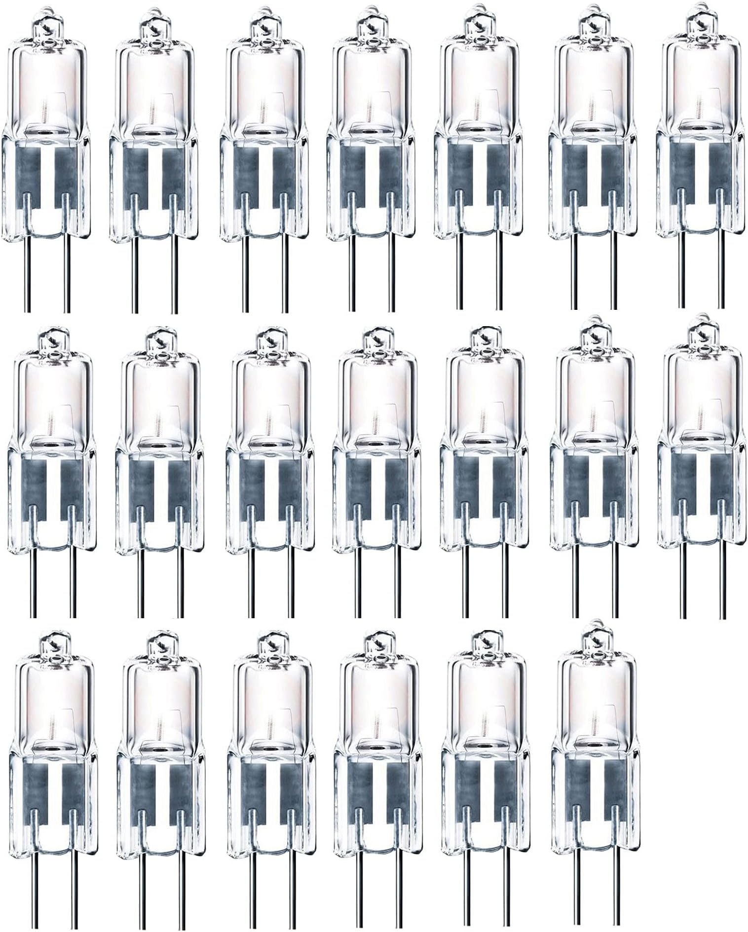 2 x Eveready G4 Clear Capsule Halogen Bulb - Warm White 10W - 120 ...