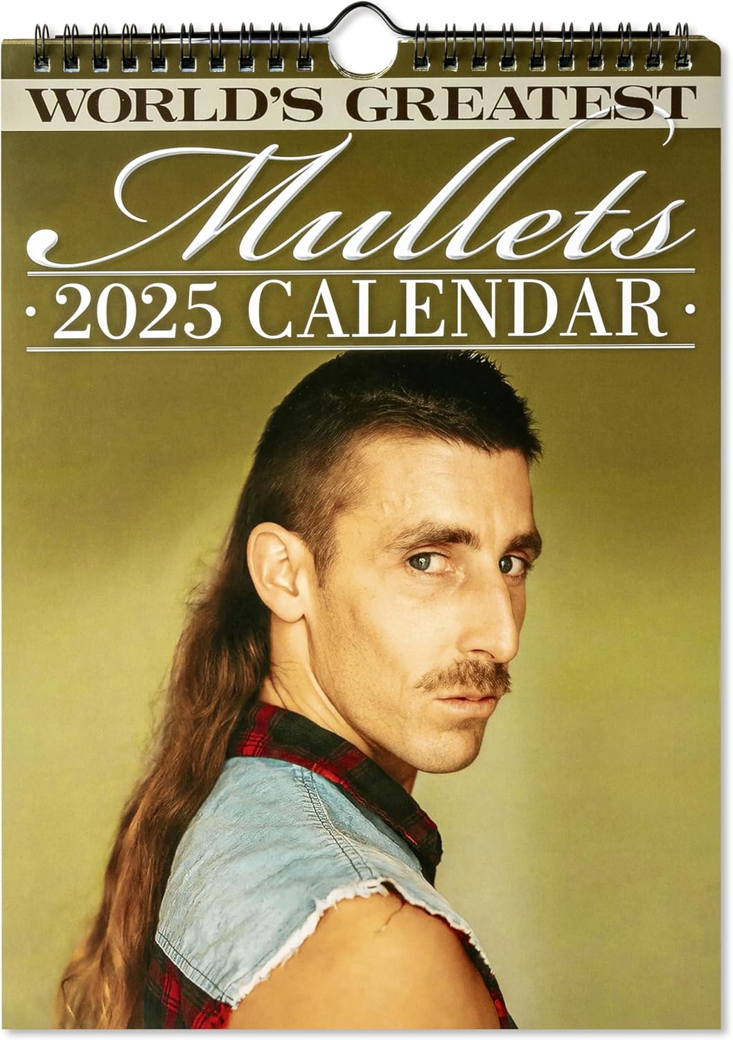 CUweipeng 2025 Worlds Greatest Mullets Calendar - 2025 Rock and Roll ...