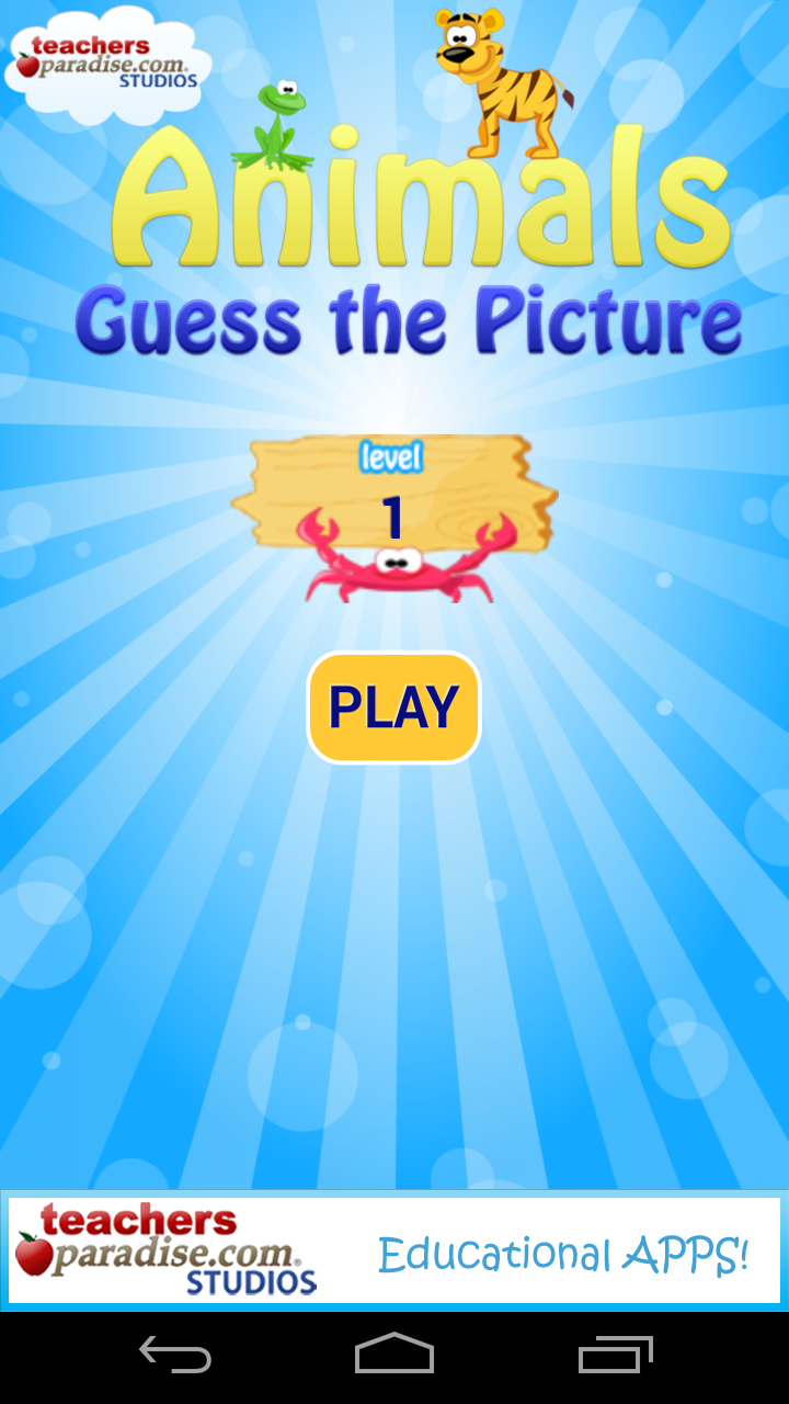 Animals Guess the Picture for Kids - App on Amazon Appstore