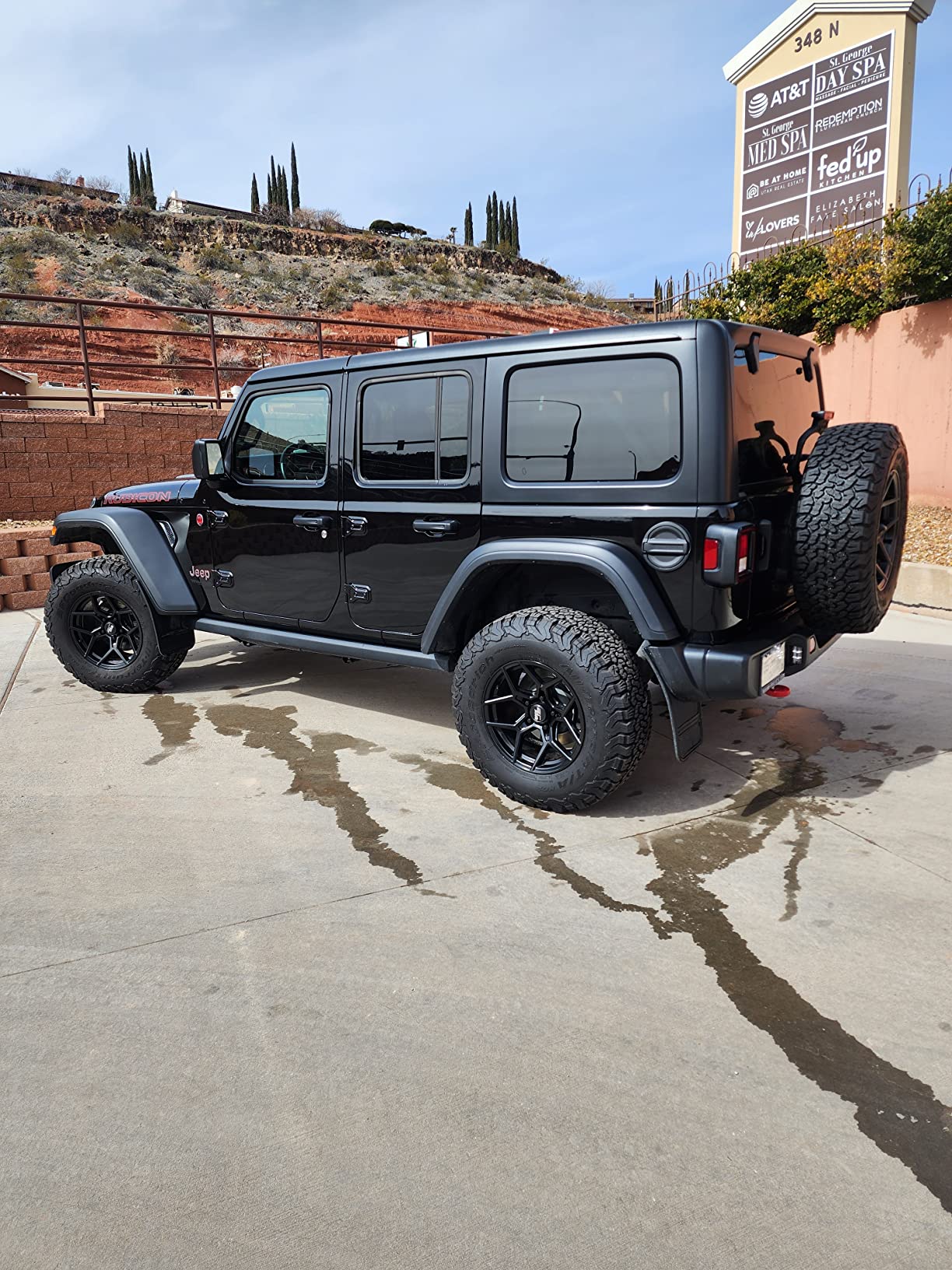 $27/mo - Finance RockTrix RT105 17 inch Wheel Compatible with Jeep ...