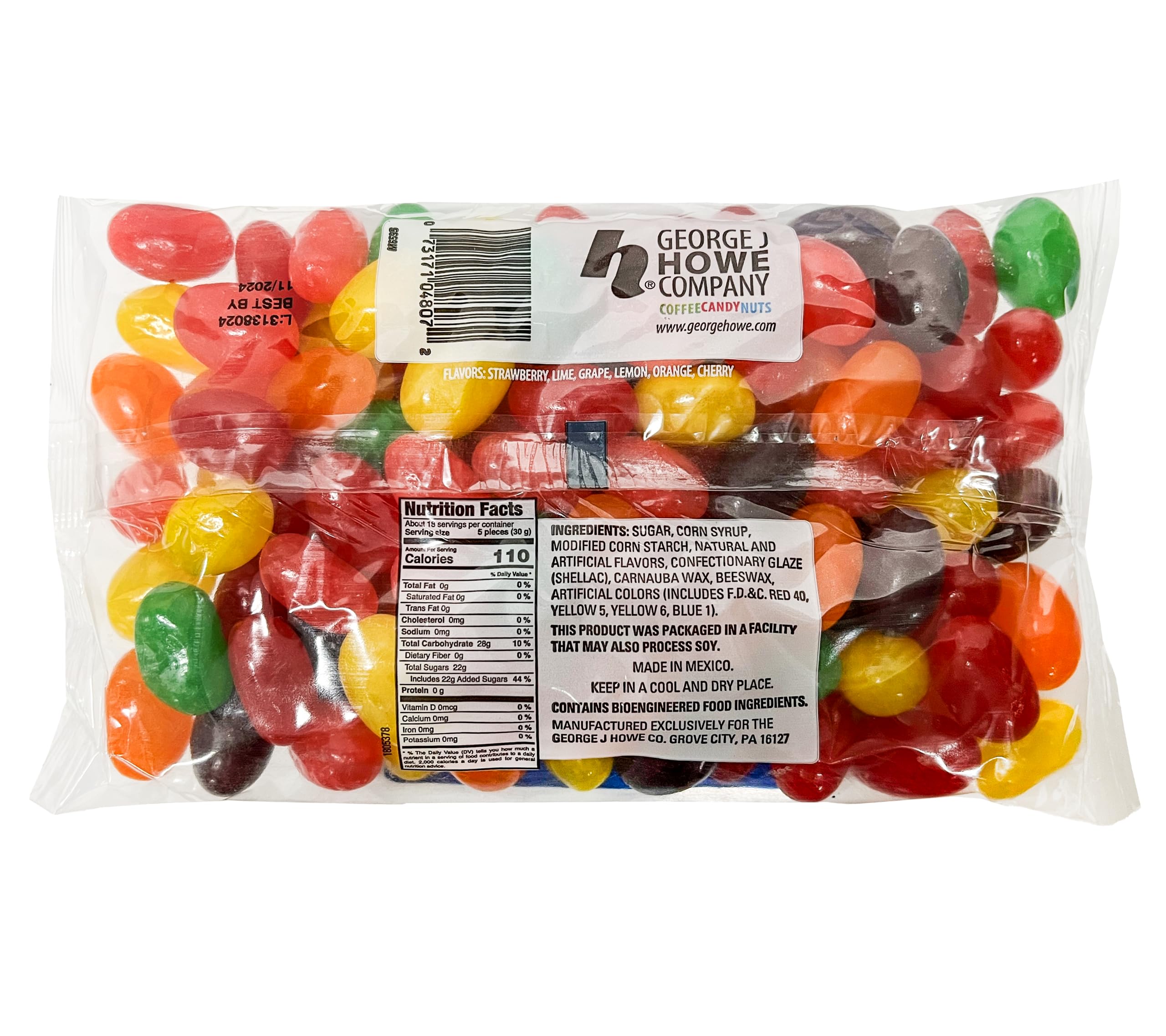 Snapklik.com : Heres Howe Jumbo Fruit Jelly Beans 19 Ounce Bags