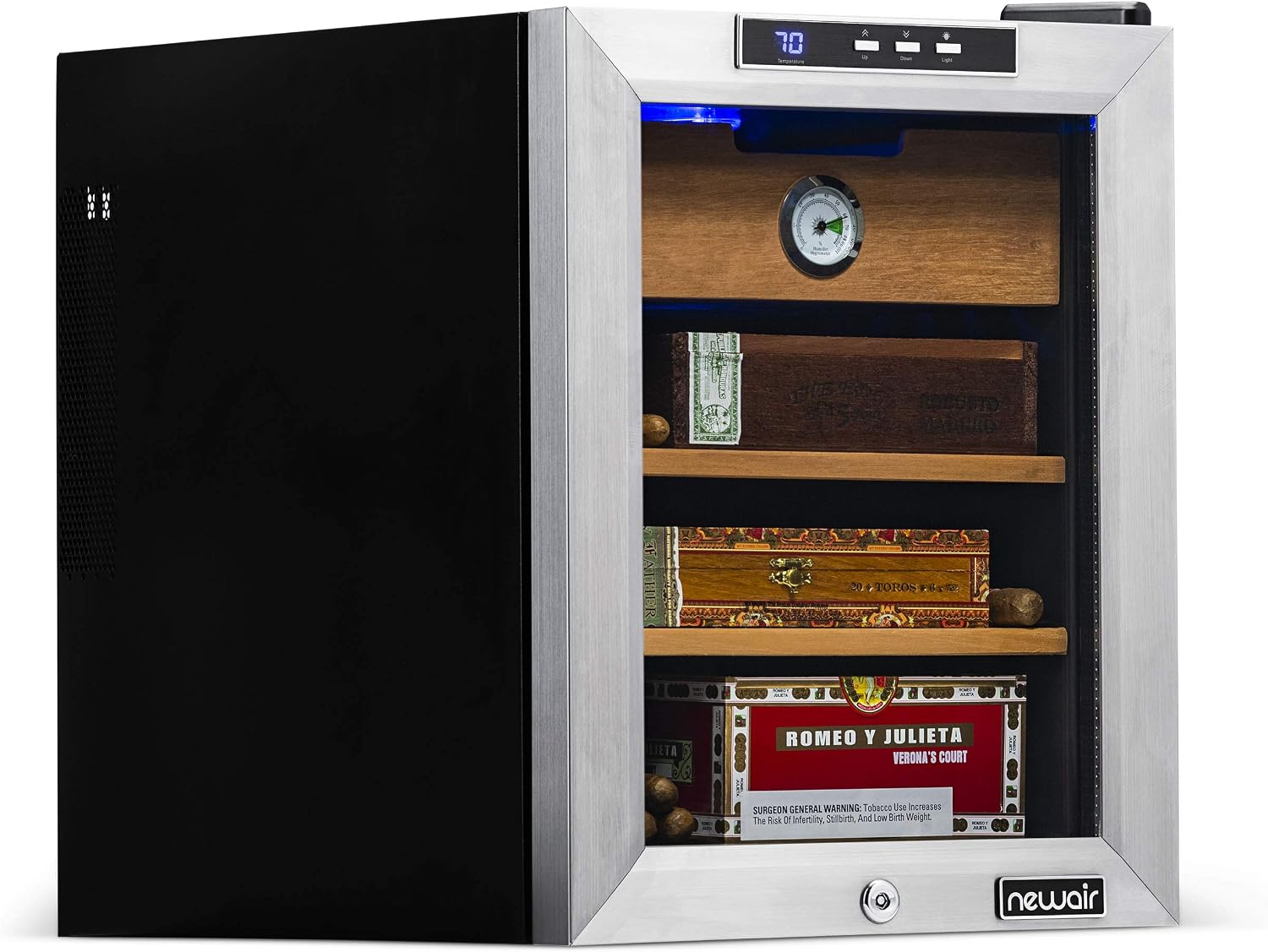 Amazon.com: NewAir Cooler and Humidor, Climate Controlled with Heating ...