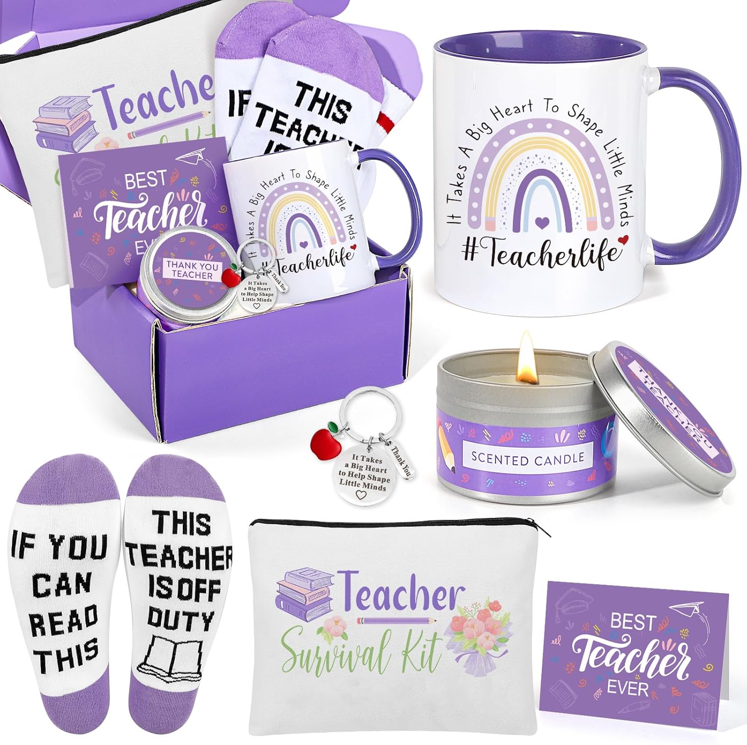 Amazon.com: UAREHIBY Teacher Appreciation Gifts from Students, Teacher ...