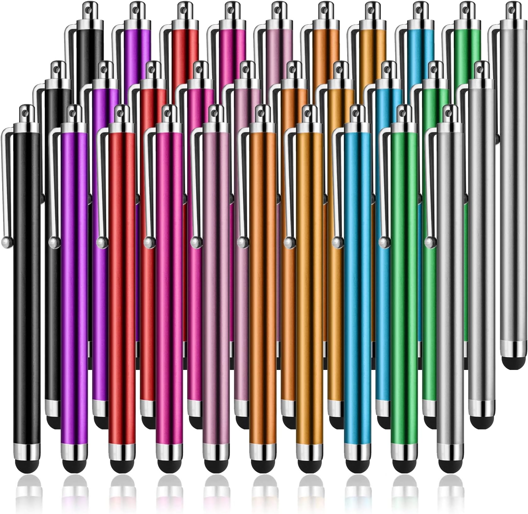 Amazon.com: Outus 100 Pieces Stylus Pen Slim Touch Screen Stylus ...