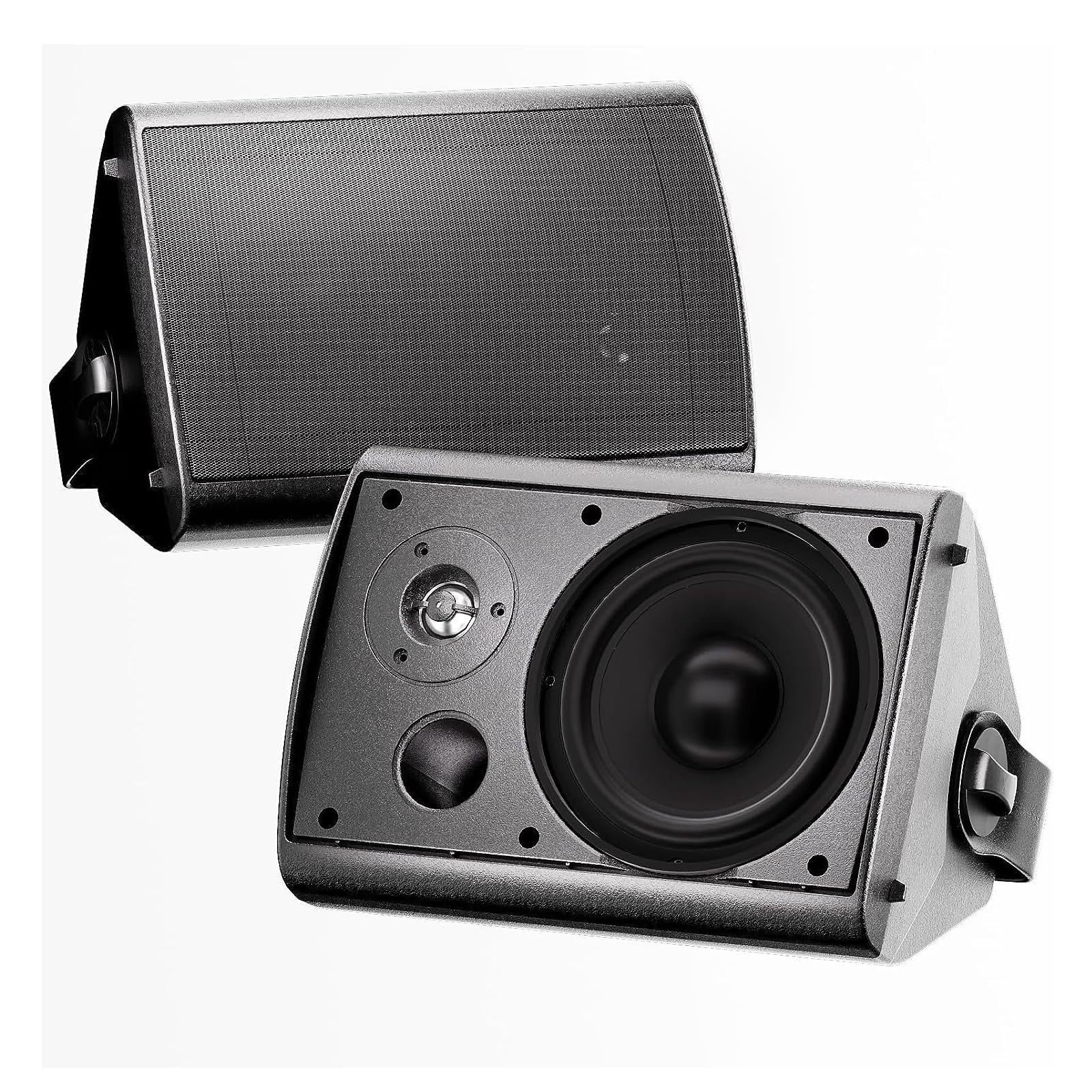 Amazon.com: STUDIOFINIX 6.5 Inch Outdoor Speakers Waterproof Wired 400W ...