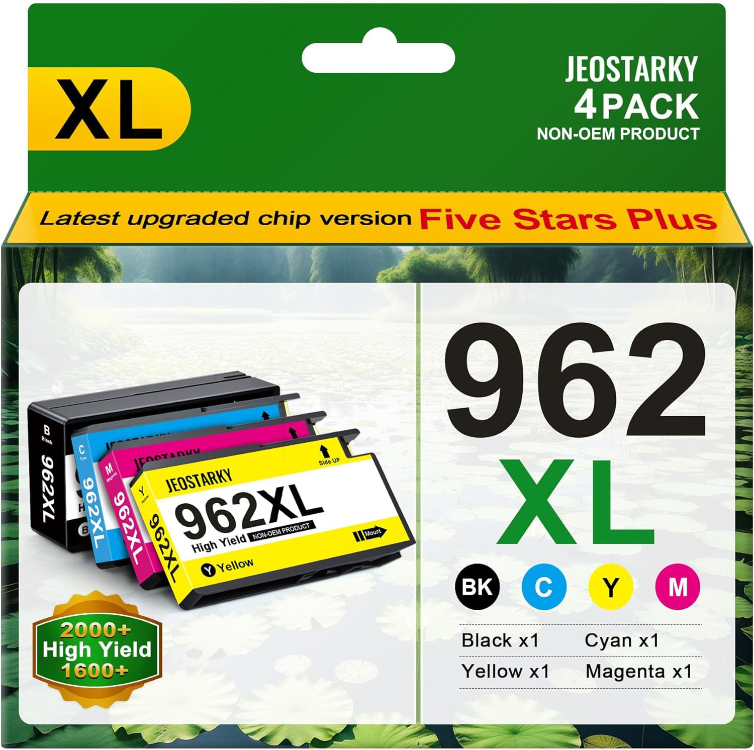 Amazon.com: Jeostarky 962XL Ink Cartridges Combo Pack Compatible with ...