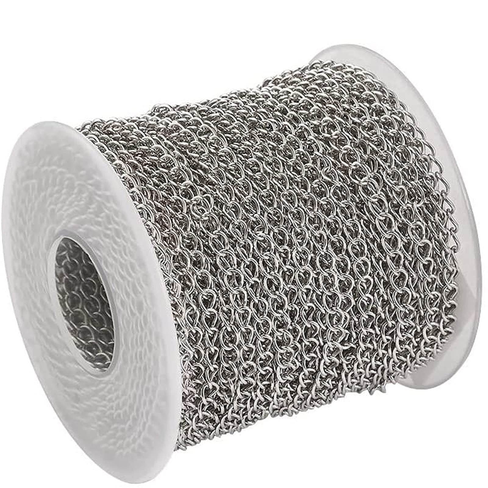 Key Chains For Craft Gold Chain Spool Producto: 32.8 Feet Aluminum Curb ...