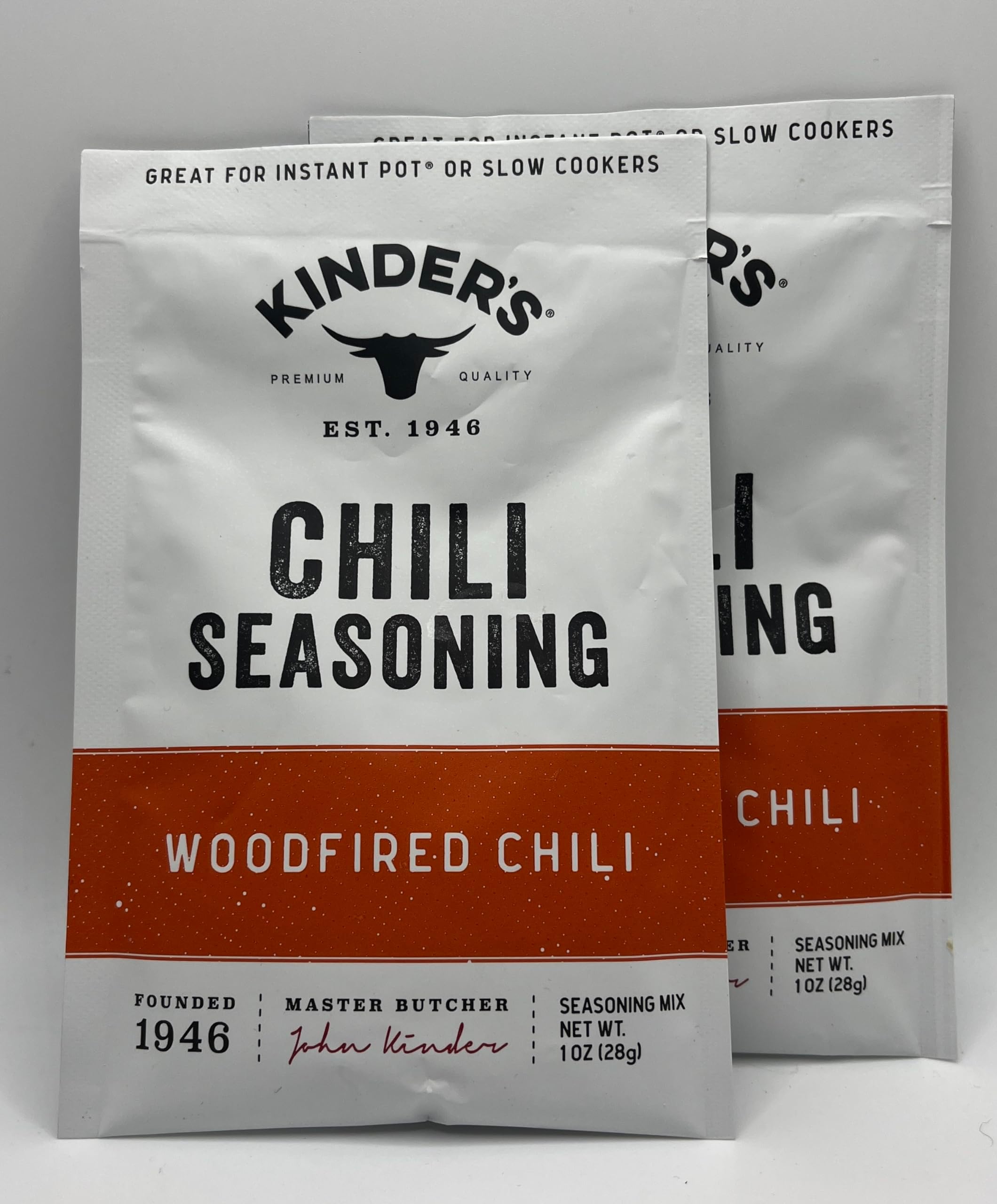 Amazon.com : Kinder's, Woodfired Chili Chili Seasoning, 1 Ounce ...