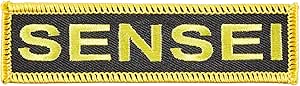 Playwell Martial Arts Brodé Badge - Sensei Patch sans 21 : Amazon.fr: Cuisine et Maison