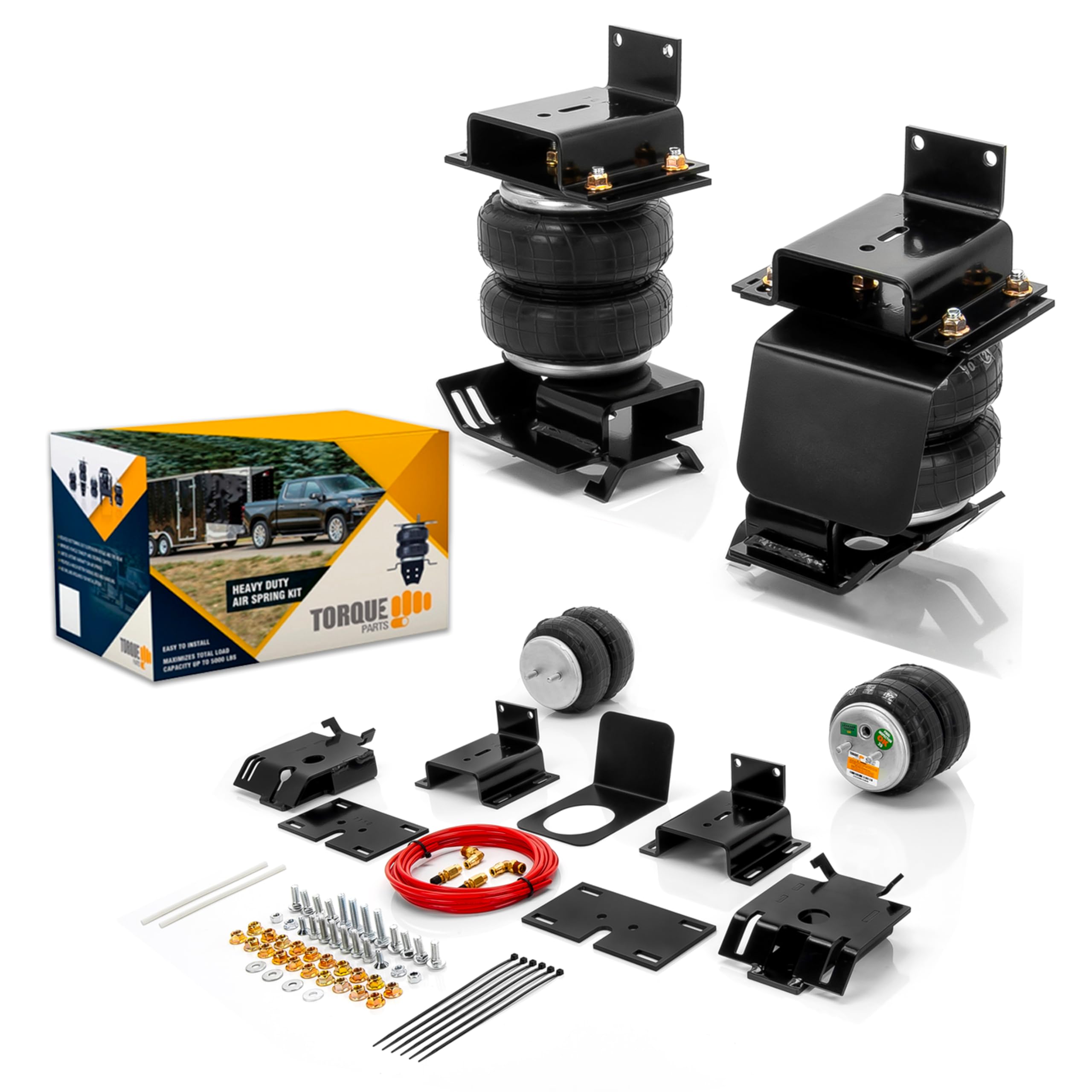 Amazon.com: TORQUE Air Bags Suspension Kit for 2009-2018 Dodge Ram 1500 ...