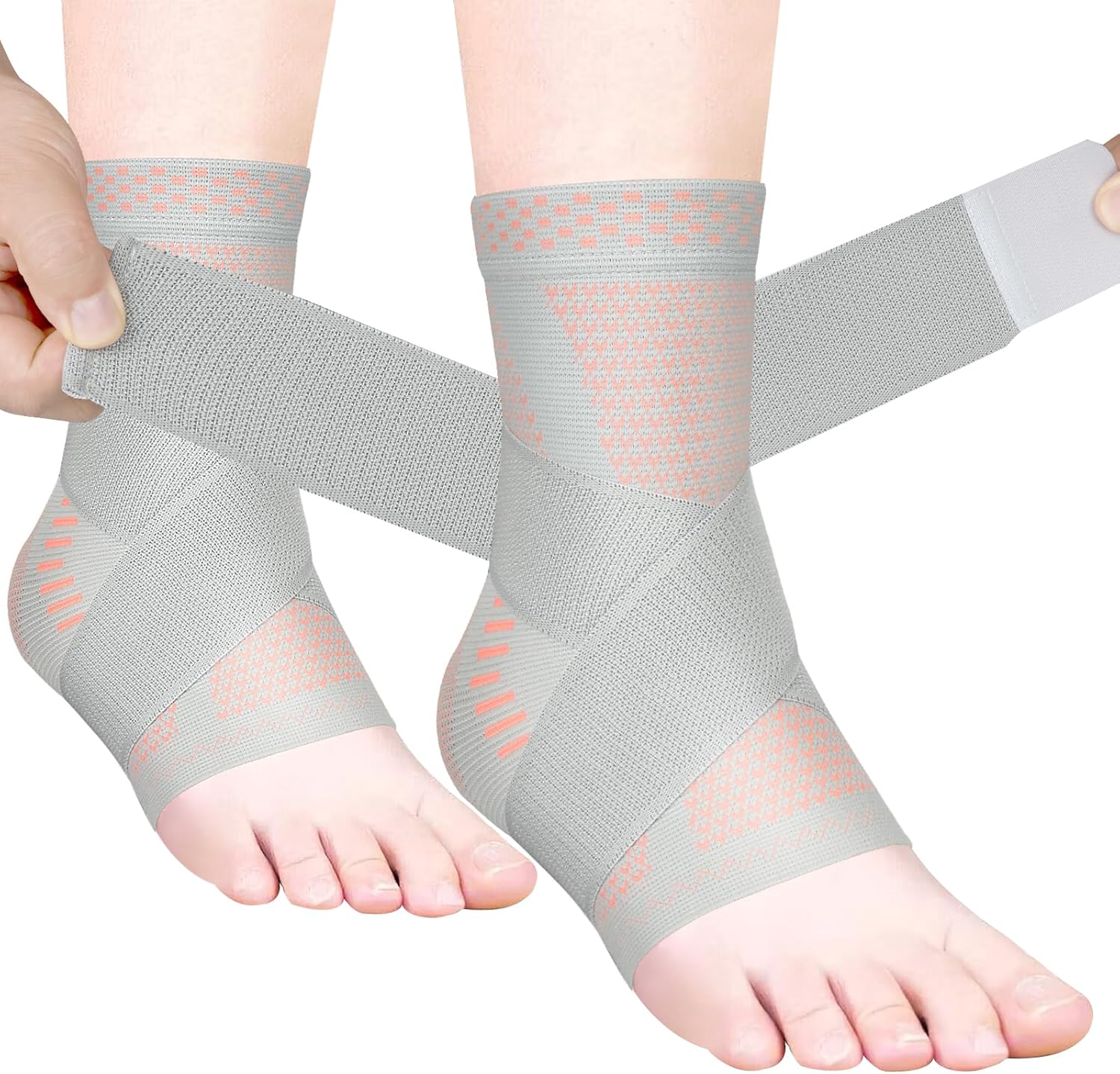 Amazon.com: JIUFENTIAN Ankle Brace for Women an Men Adjustable ...