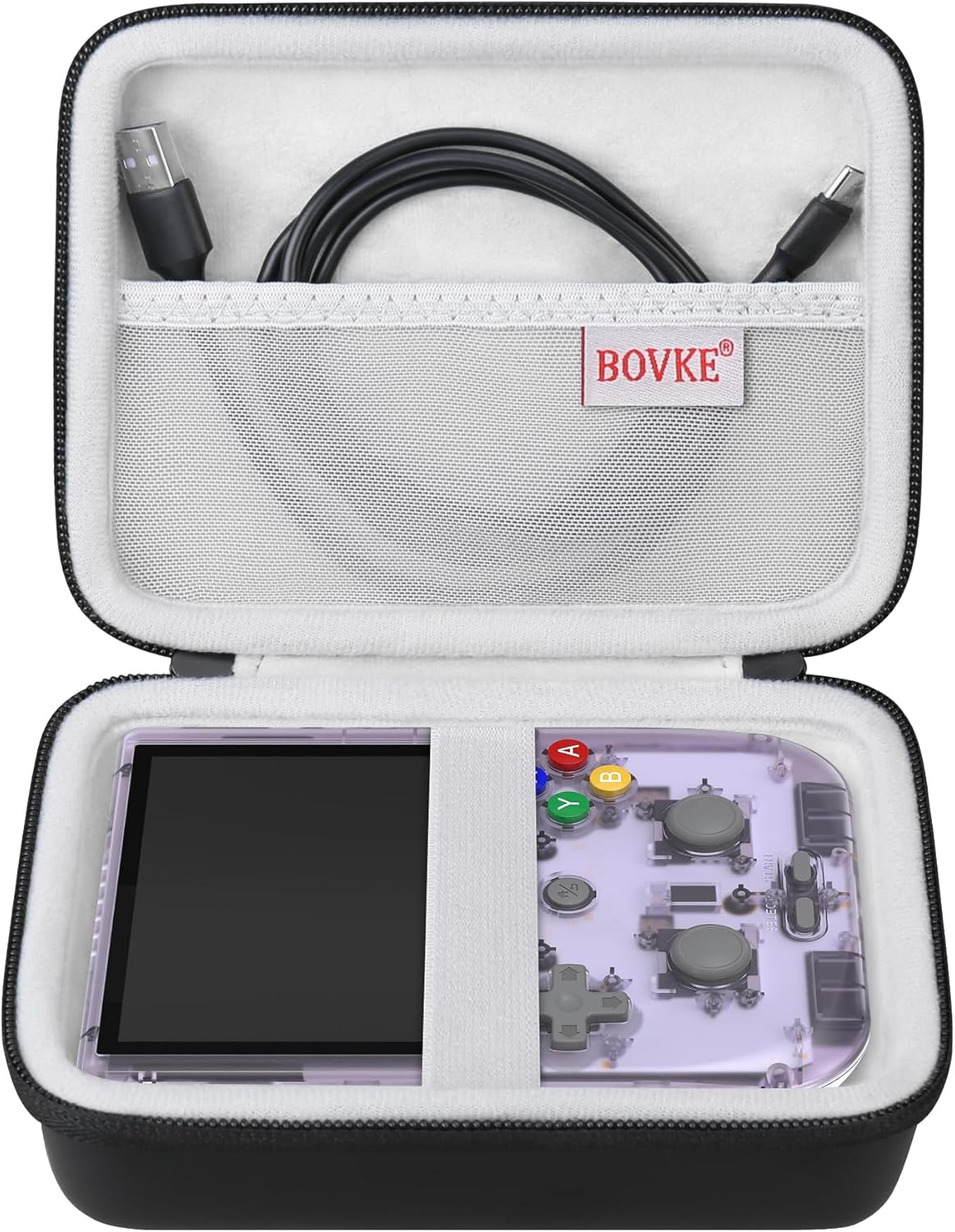 Amazon.com: BOVKE Carrying Case for Anbernic RG405V Retro Handheld Game ...