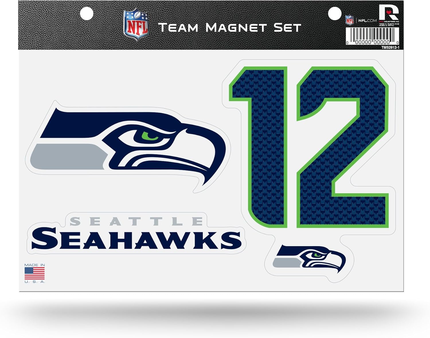 Amazon.com : Rico Industries NFL Unisex NFL Team Magnet Set : Sports ...