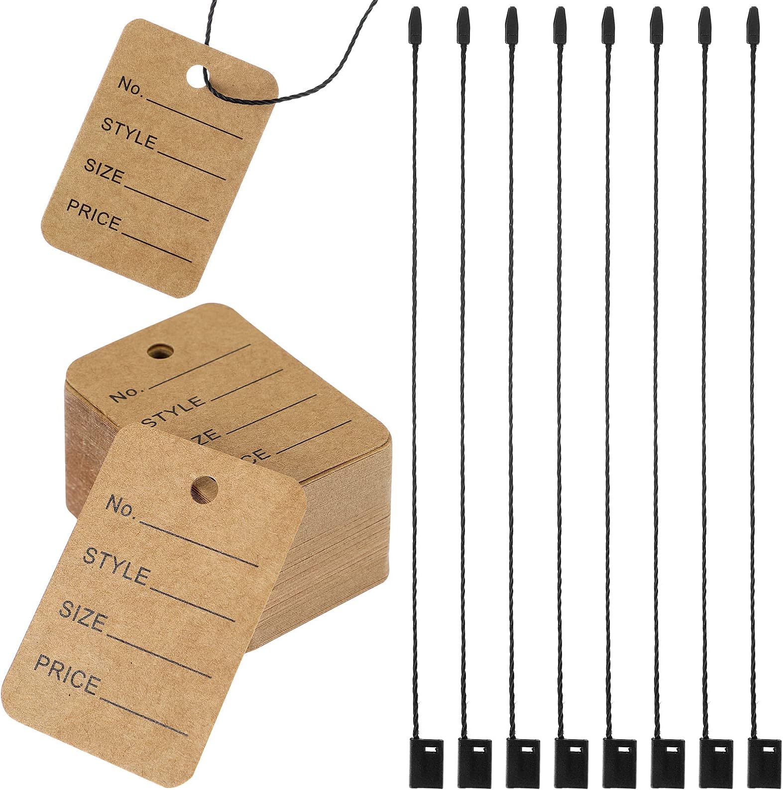 Amazon.com : Outus 1000 Pcs Price Tags - Hang, Marking, Store Tags with ...